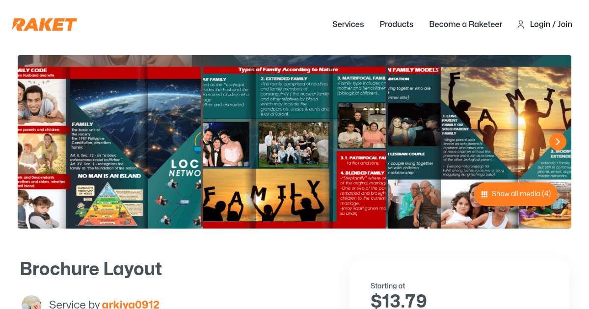 Brochure Layout by arkiya0912 - Raket.PH