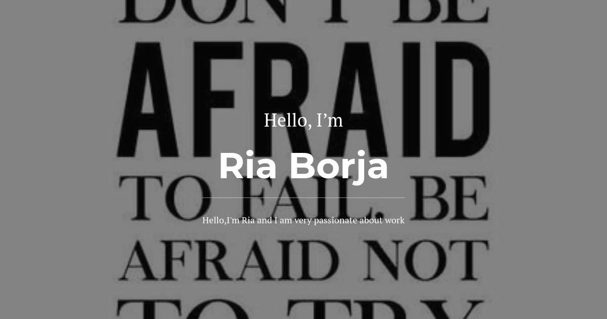 Ria Borja