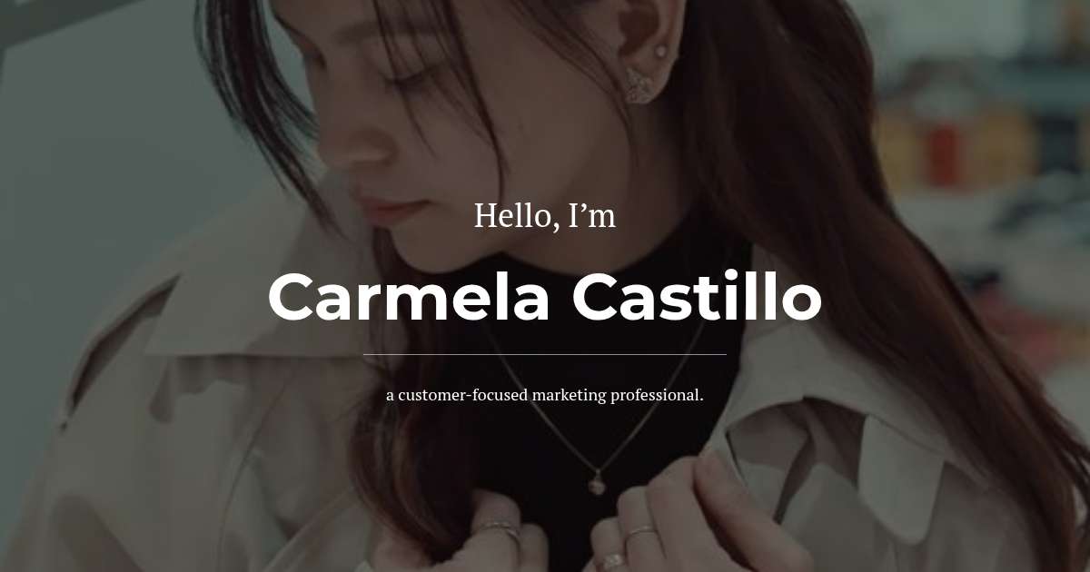 Carmela Castillo