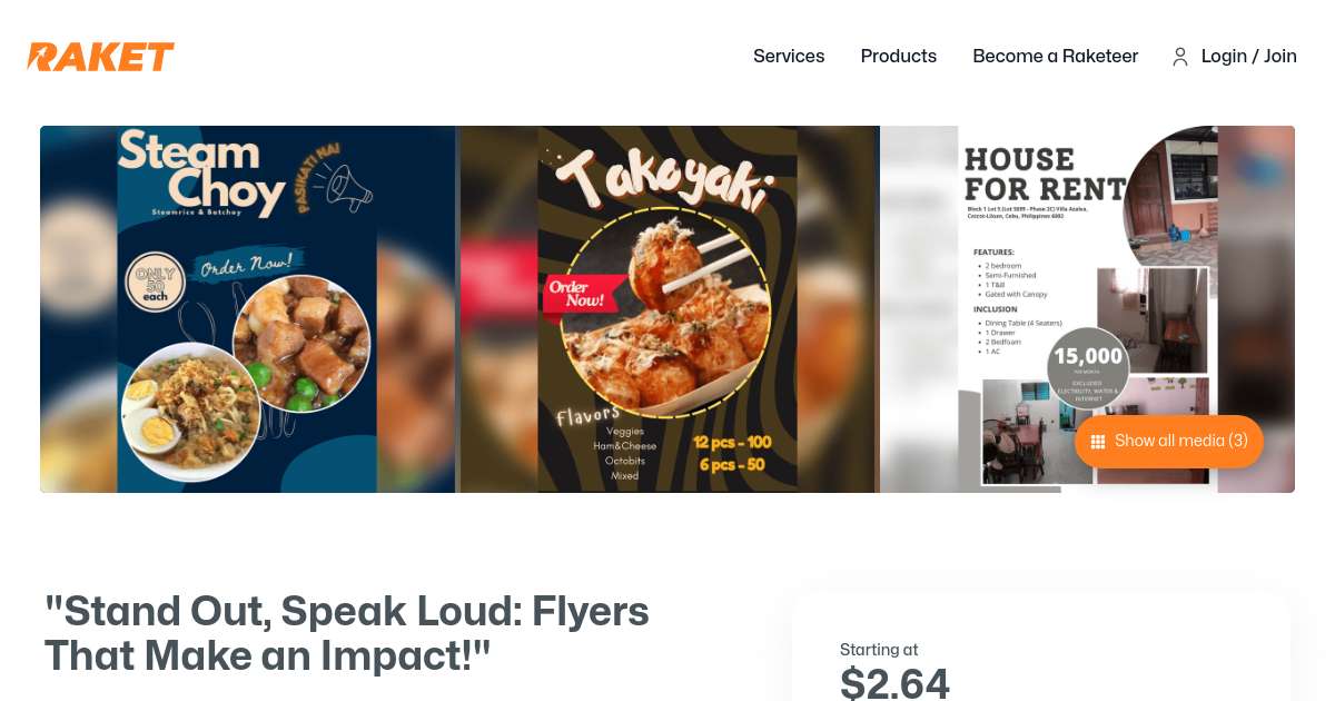 "Stand Out, Speak Loud: Flyers That Make an Impact!" by itchigarcia ...