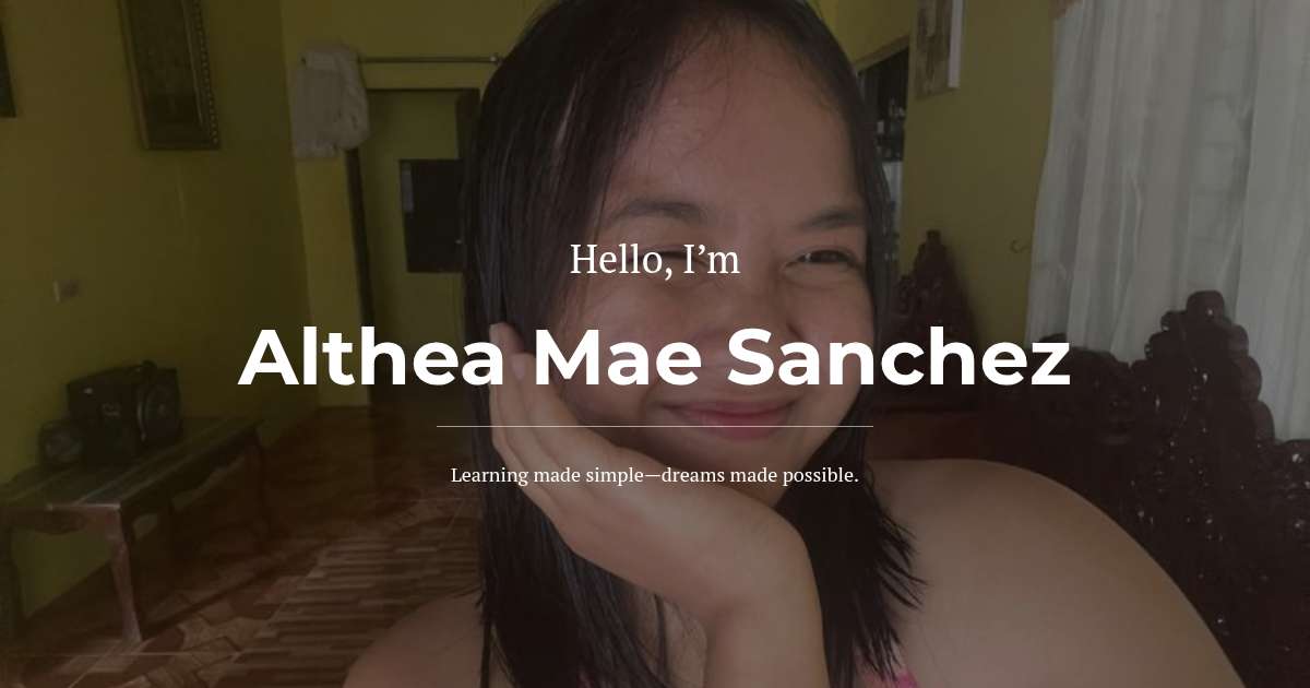 Althea Mae Sanchez