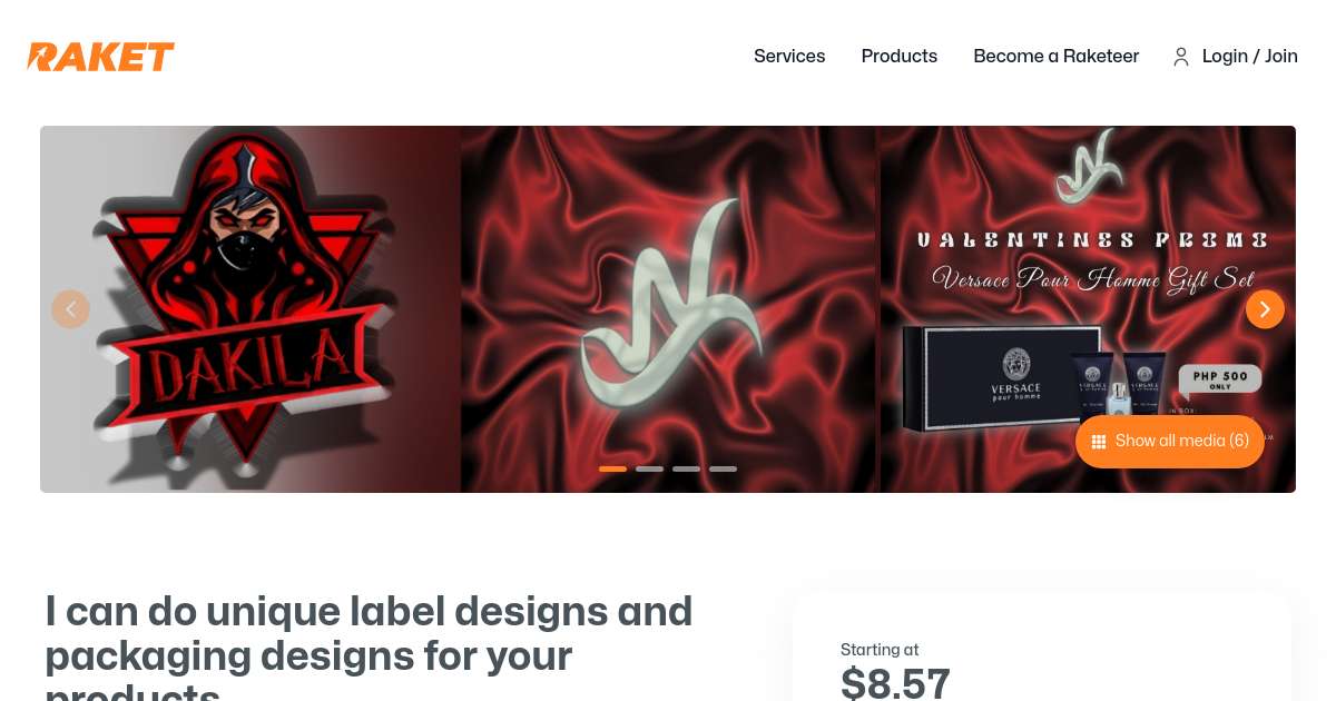 I can do unique label designs and packaging designs for your products ...