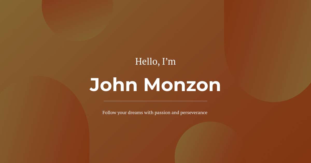 John Monzon