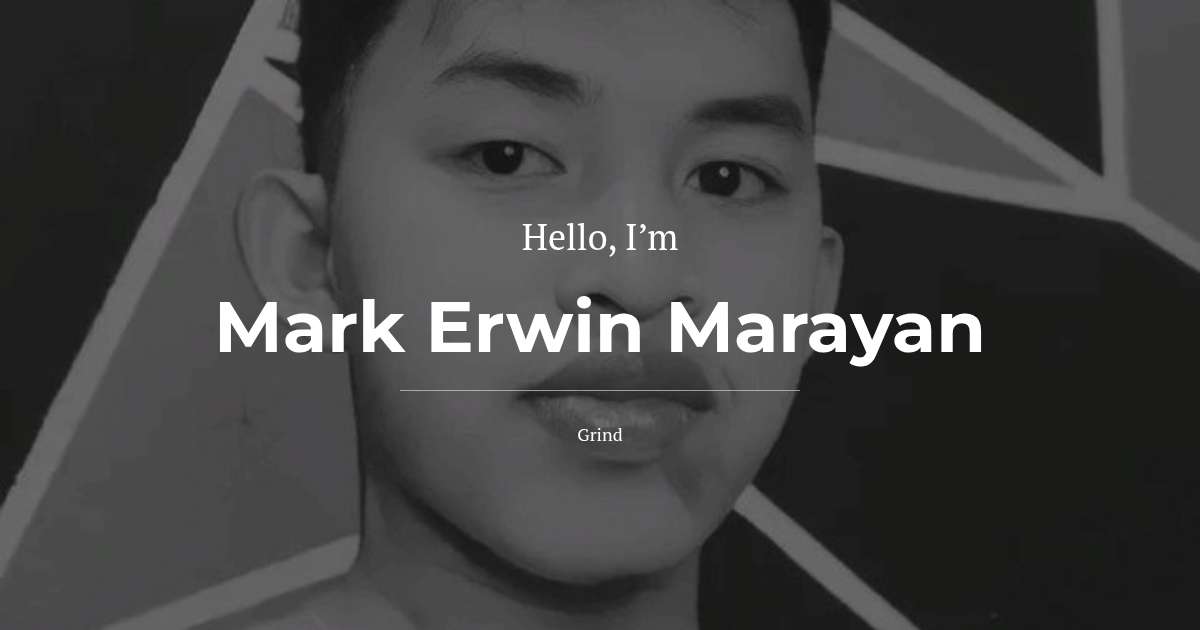 Mark Erwin Marayan