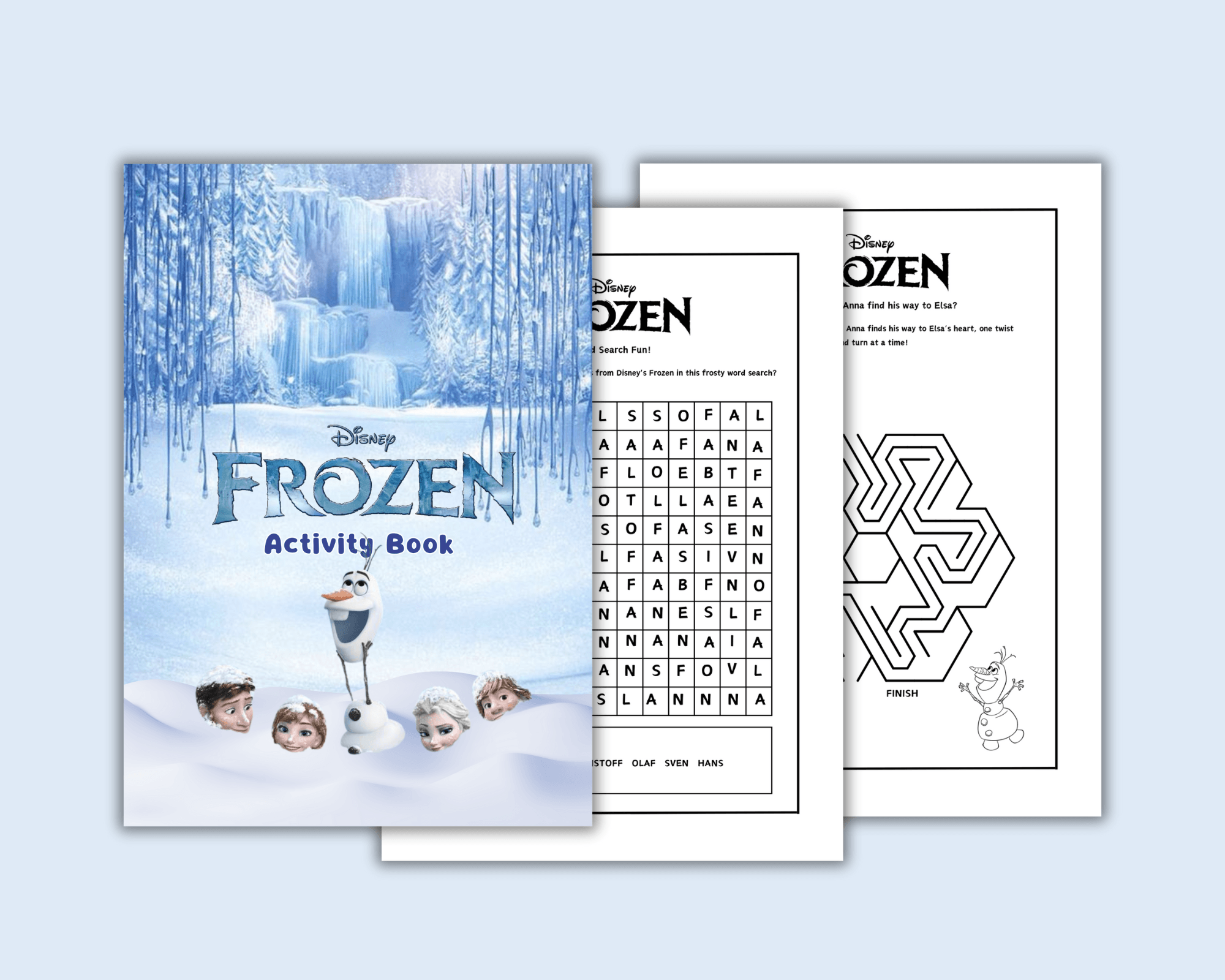 Frozen Activity Book FROZEN 2 Coloring Book BAZIC Products