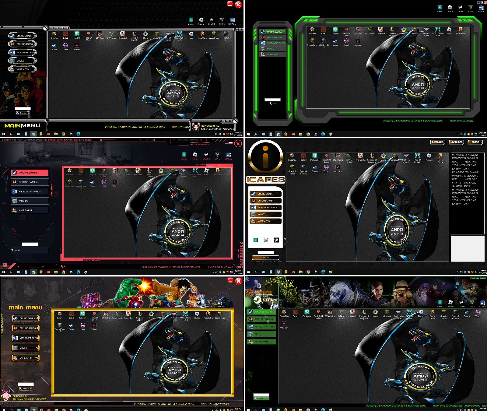 Design E Layout De Cibercafe Hotspot Internet Cafe In Csi