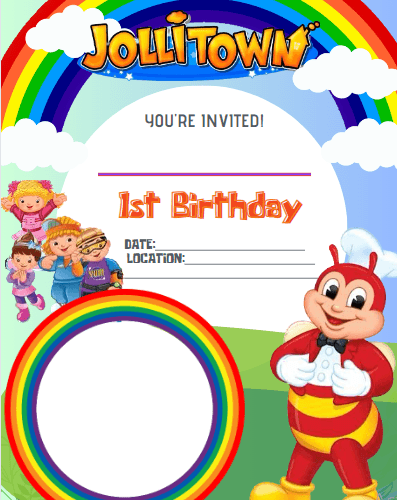 Jollibee Birthday Tarpaulin