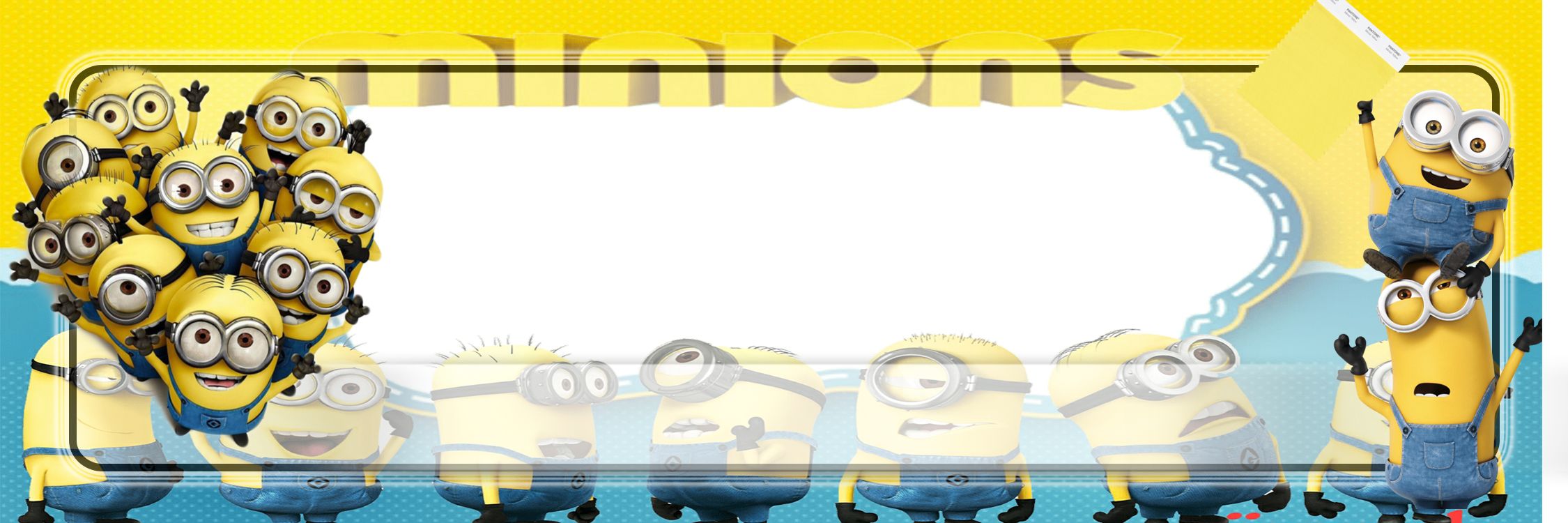 Free Editable Name Tags Minions-minion Classroom Theme