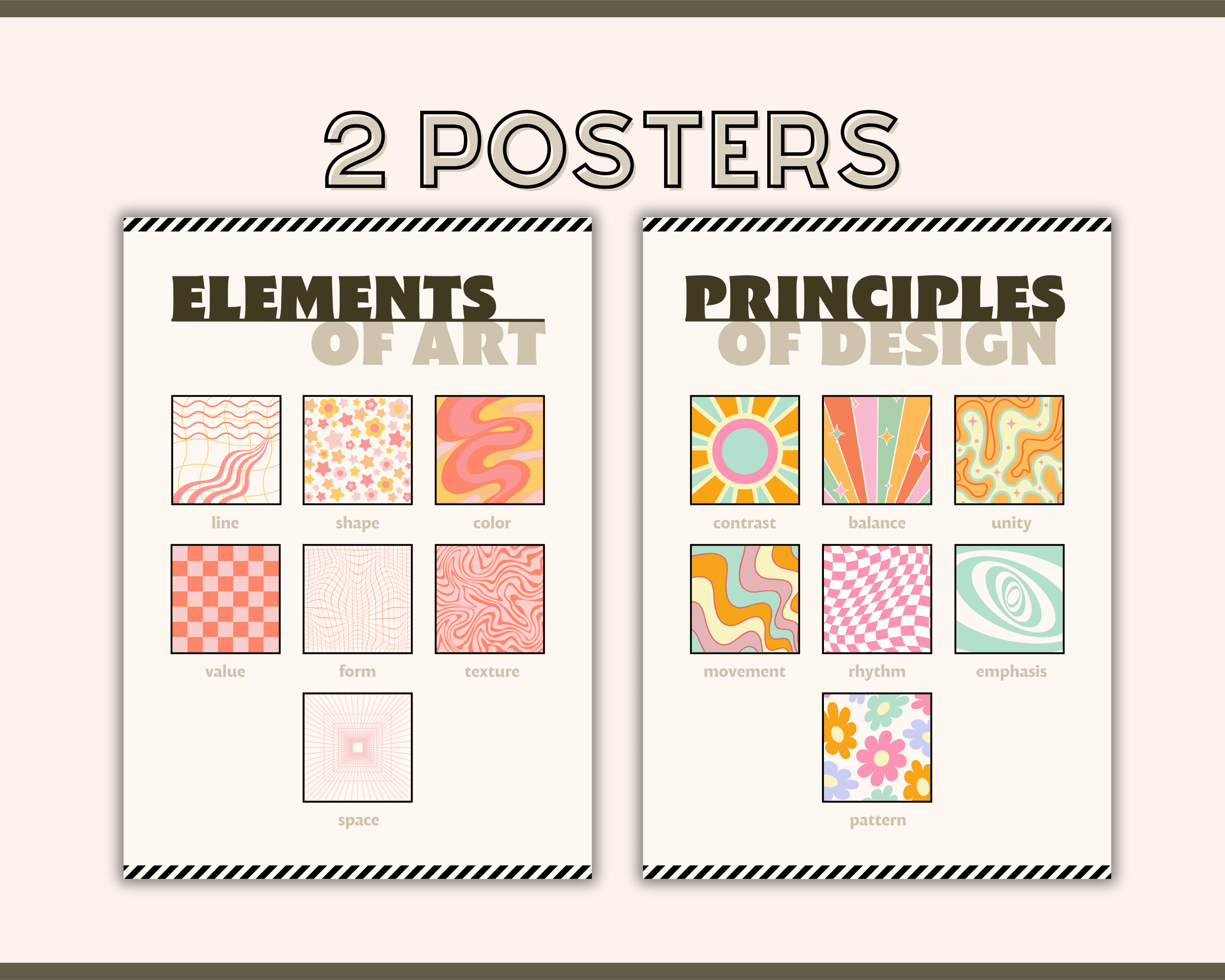 Design Elements And Principles Posters