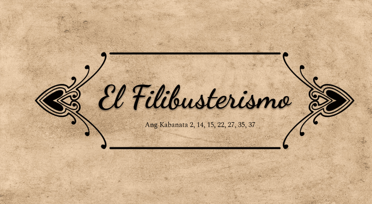 El Filibusterismo Background Poster