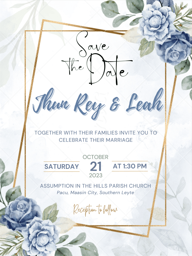 Wedding Invitation Sample Entourage