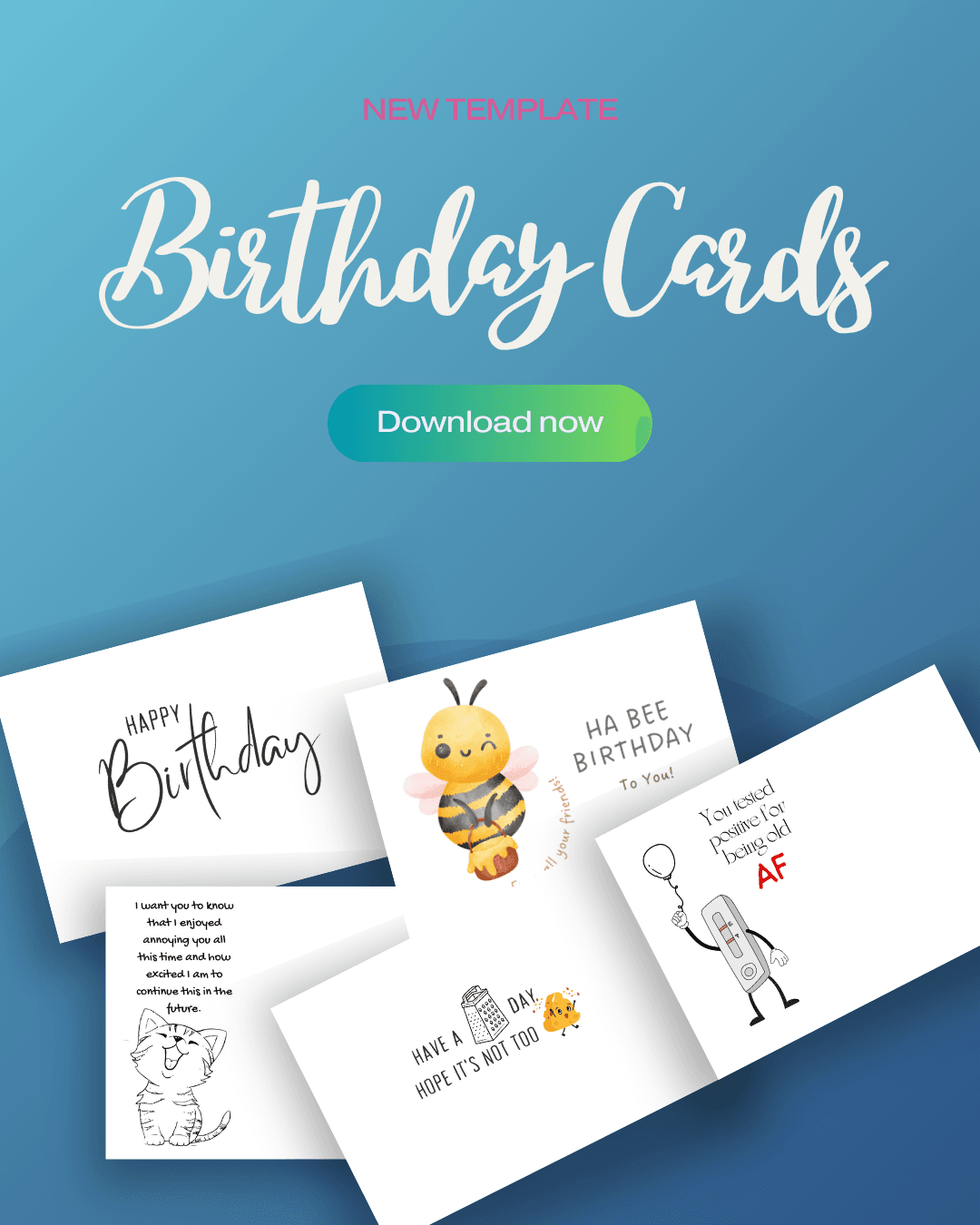 Funny Printable Birthday Templates
