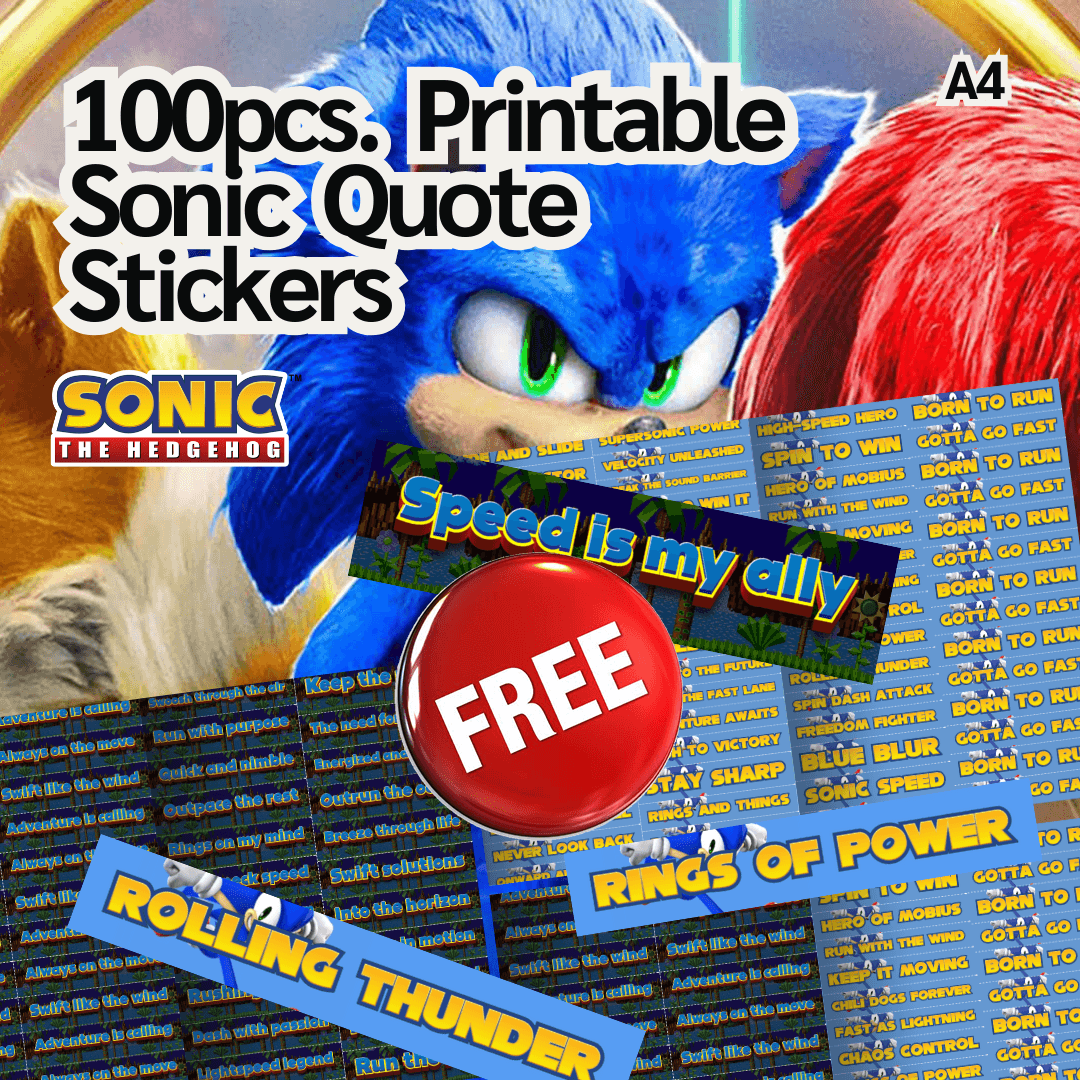 Sonic The Hedgehog Quotes