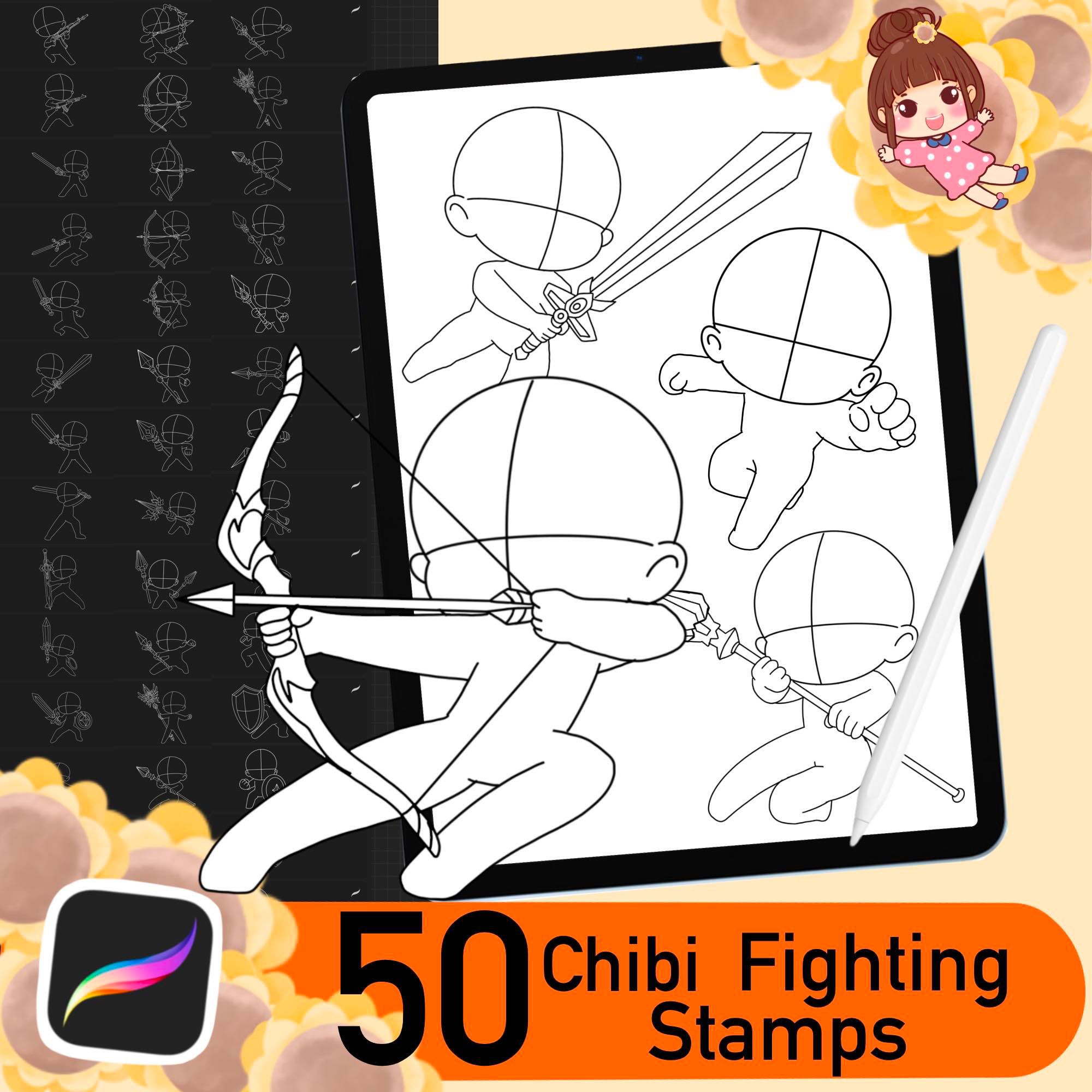 Base Chibi Facile FREE Chibi Canine Base Lines! Use These To Create