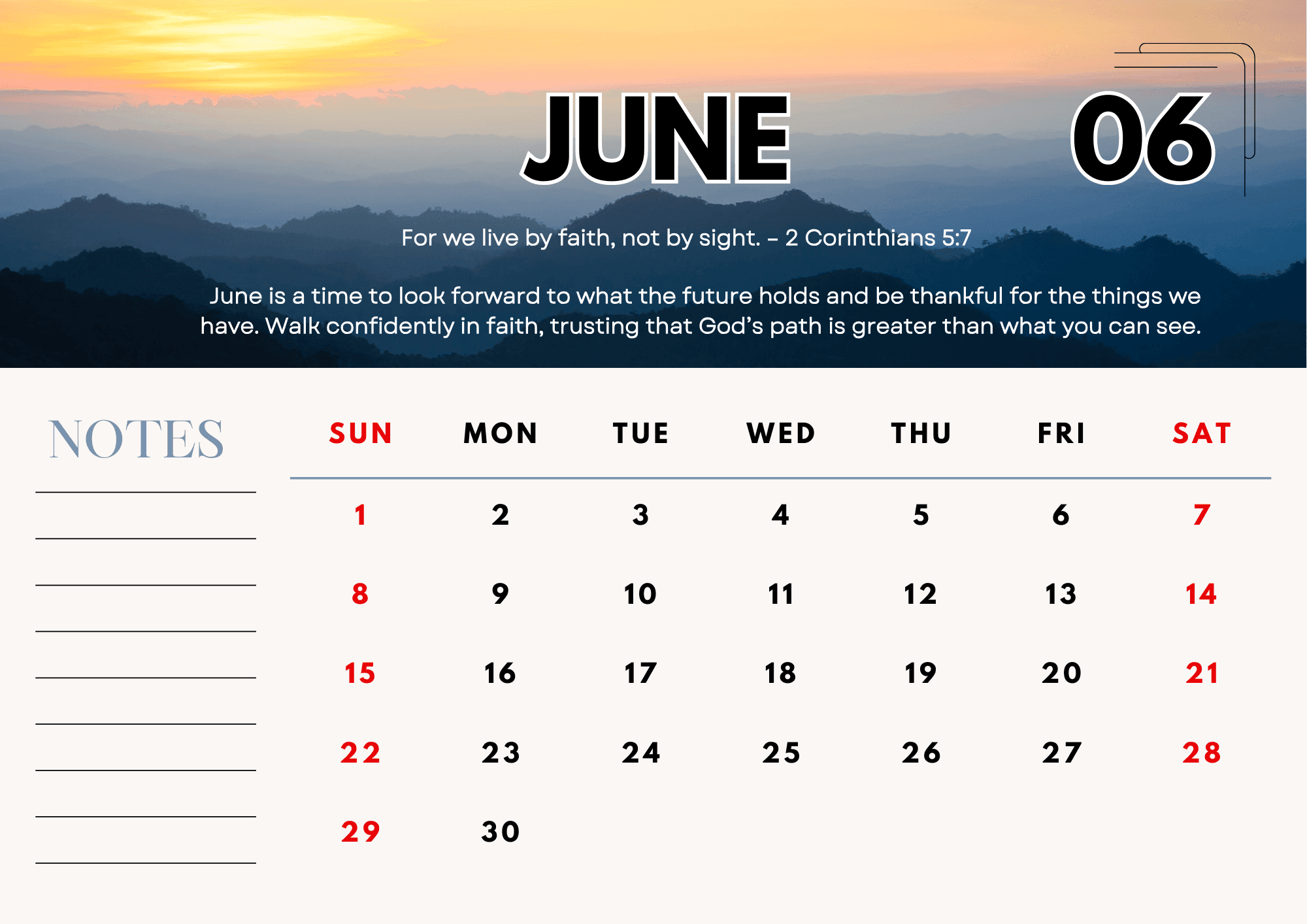 Free Bible Verse Calendar 2021 To Inspire You