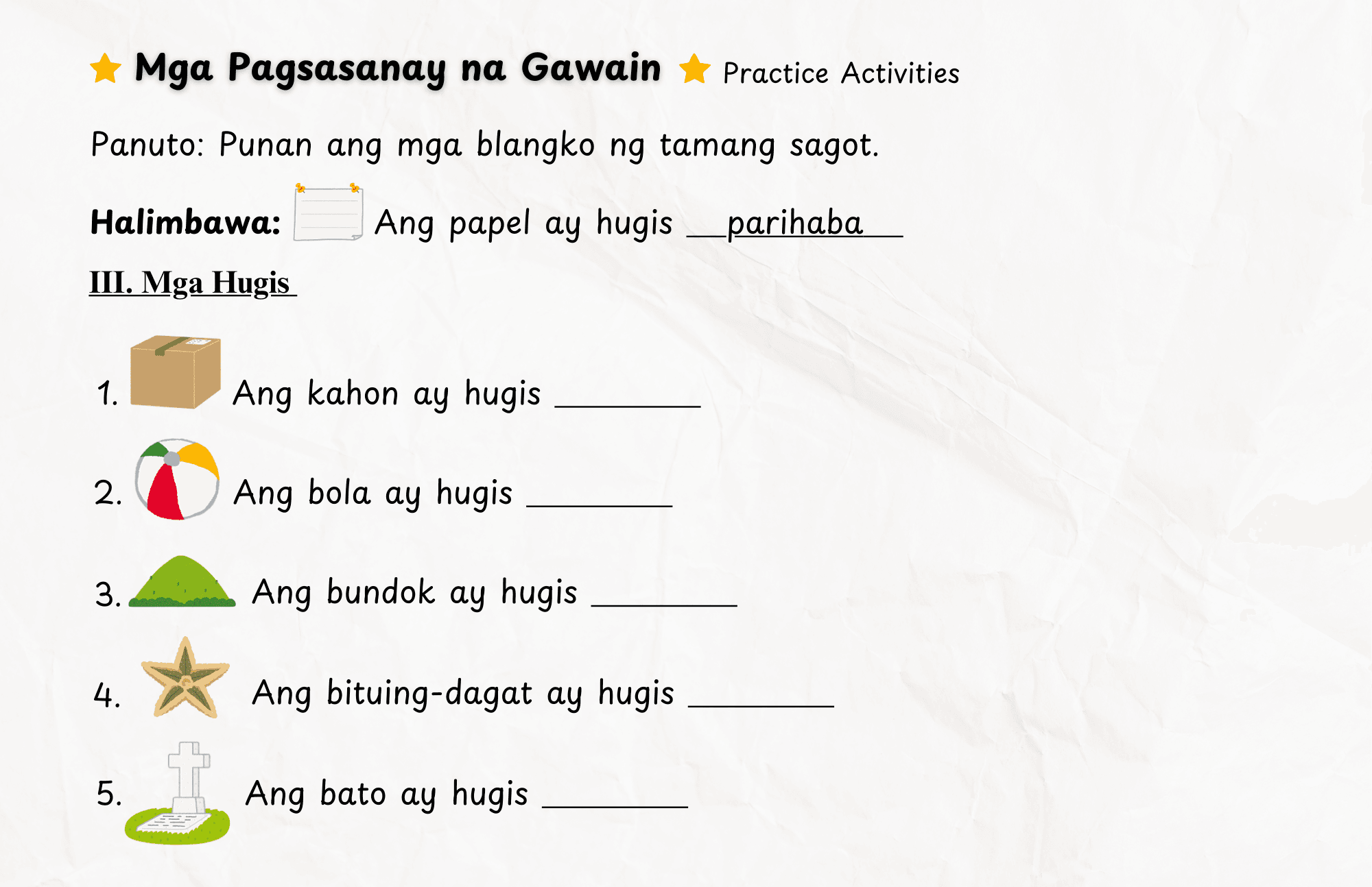 Grade 3 Filipino Worksheet 2049677 | Filipino Pagbasa | Cherry Rose F.