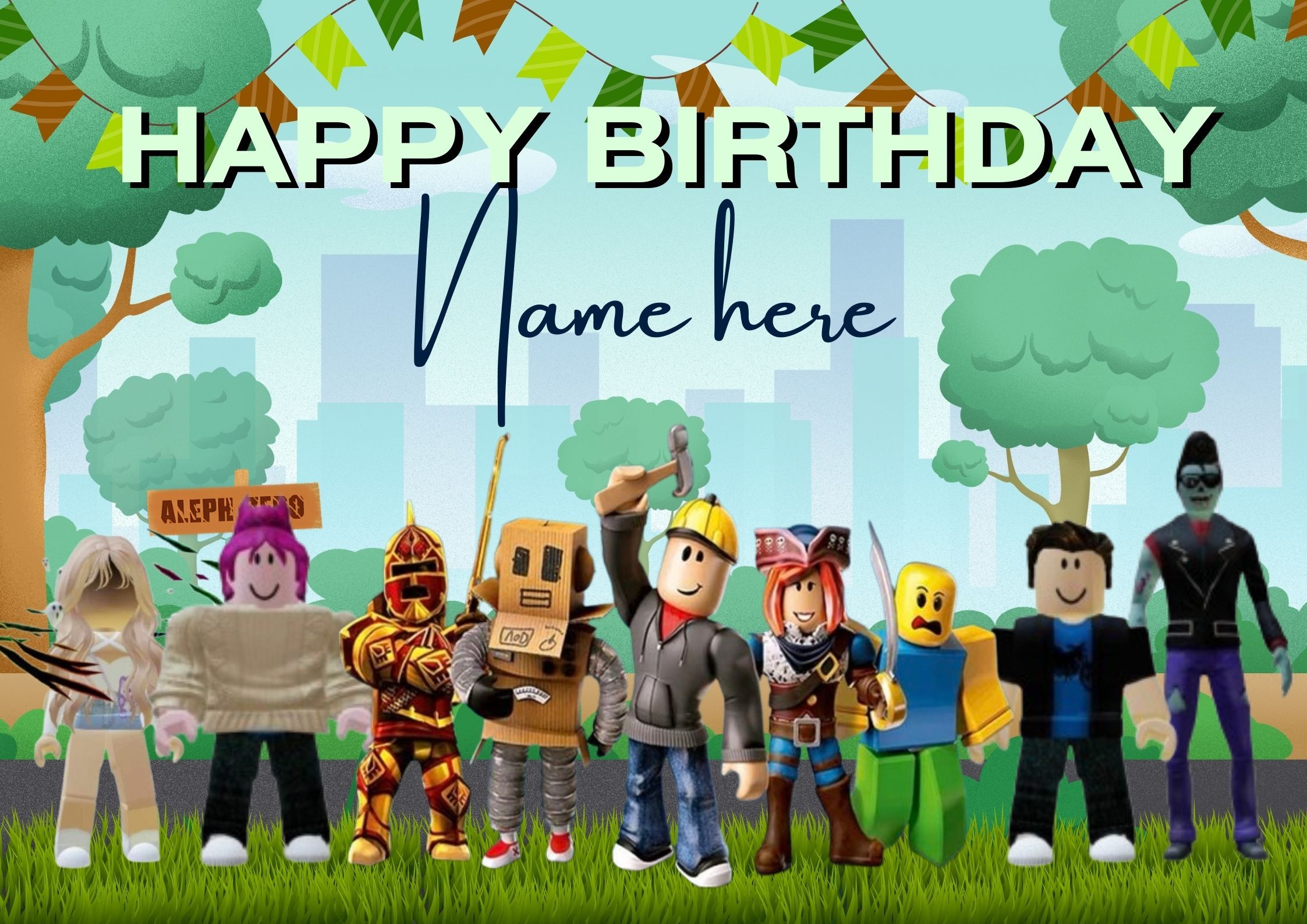 Roblox birthday store
