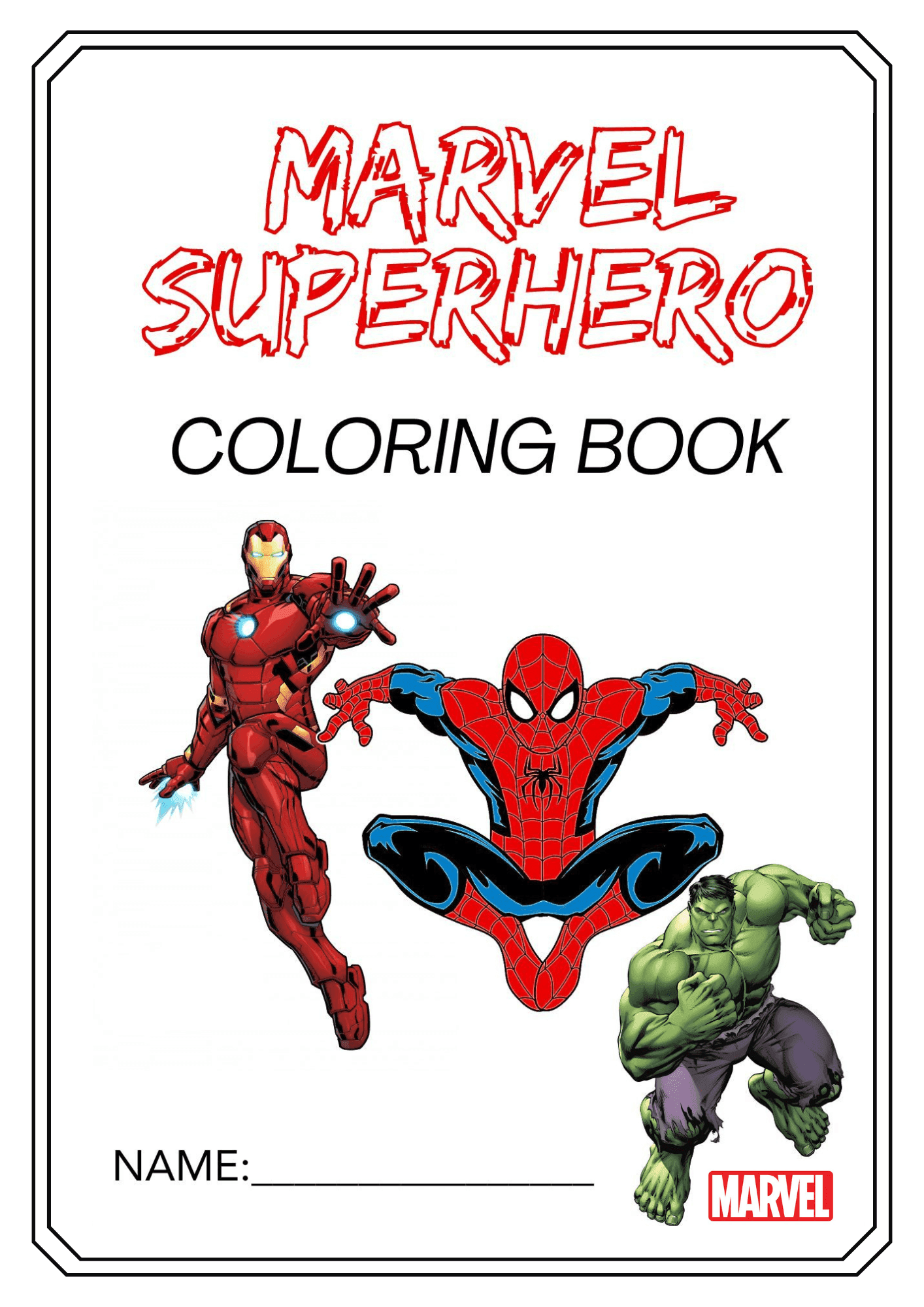 Young Marvel Coloring Book Pages 30 Free Avengers Coloring Pages