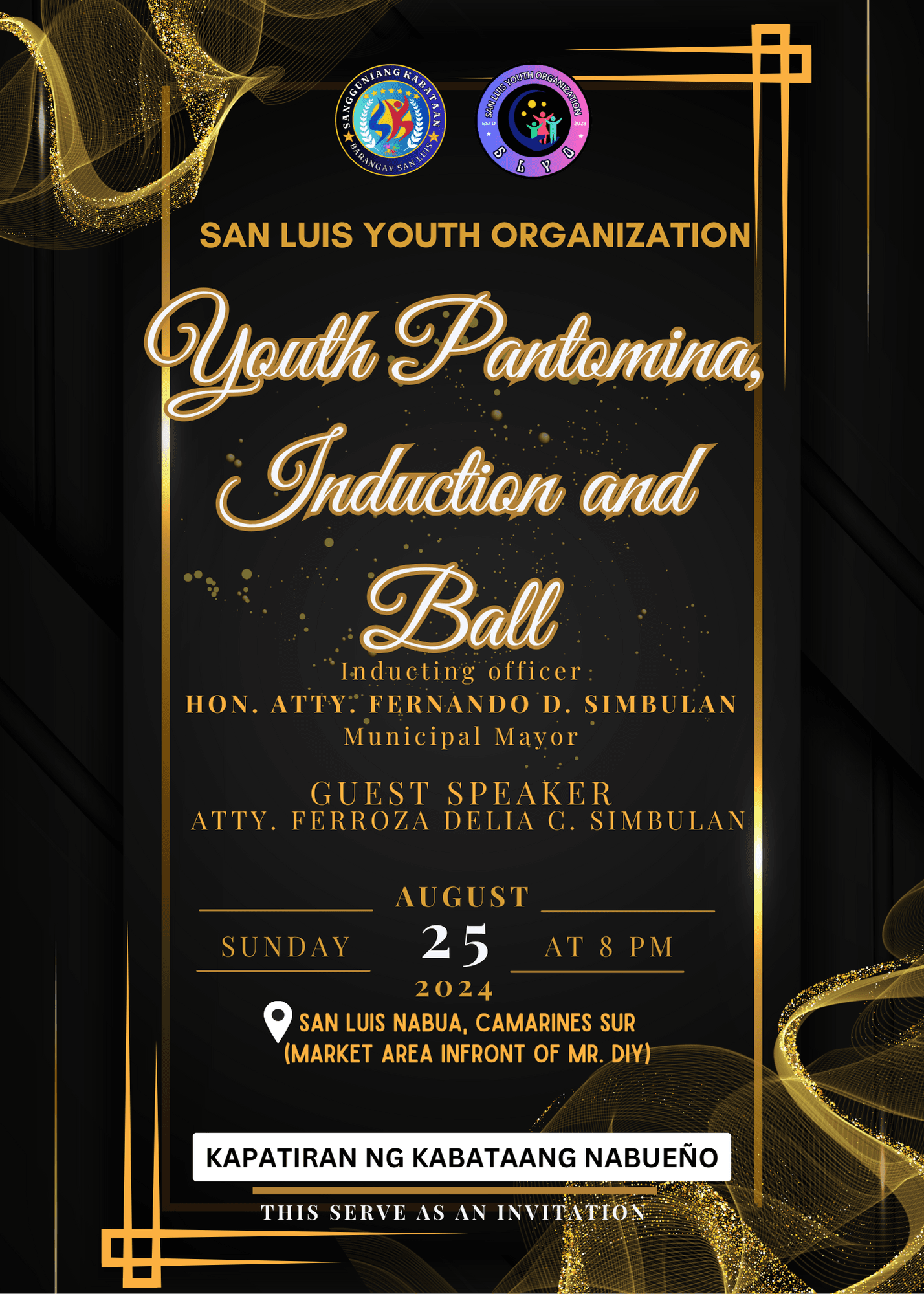 Examples Of Invitation To A Ball