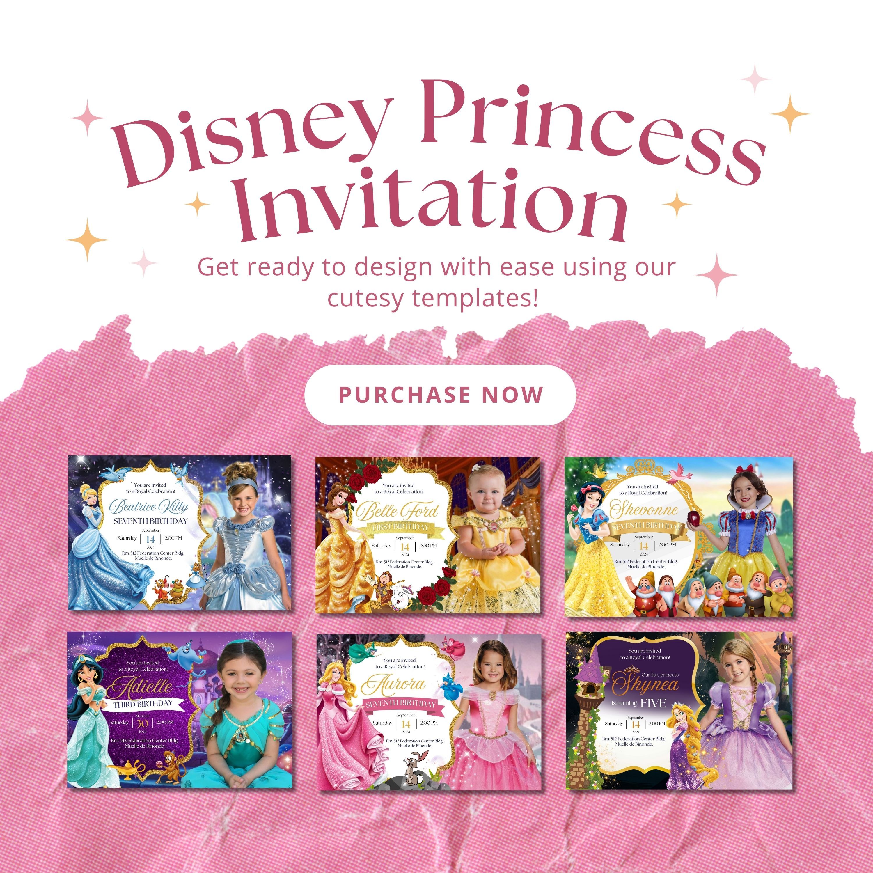 Princess Party Templates