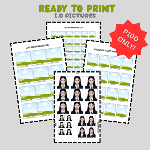 2x2, 1x1, Passport ID and Formal Attire Template by everythingonline ...