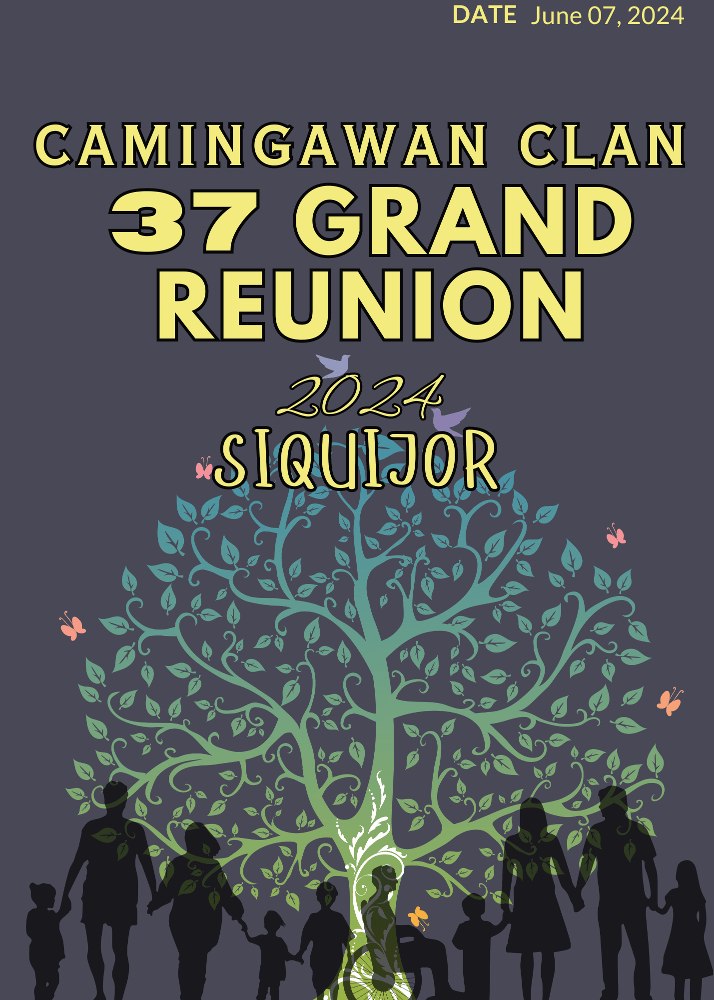 Sample Family Reunion Flyer Templates