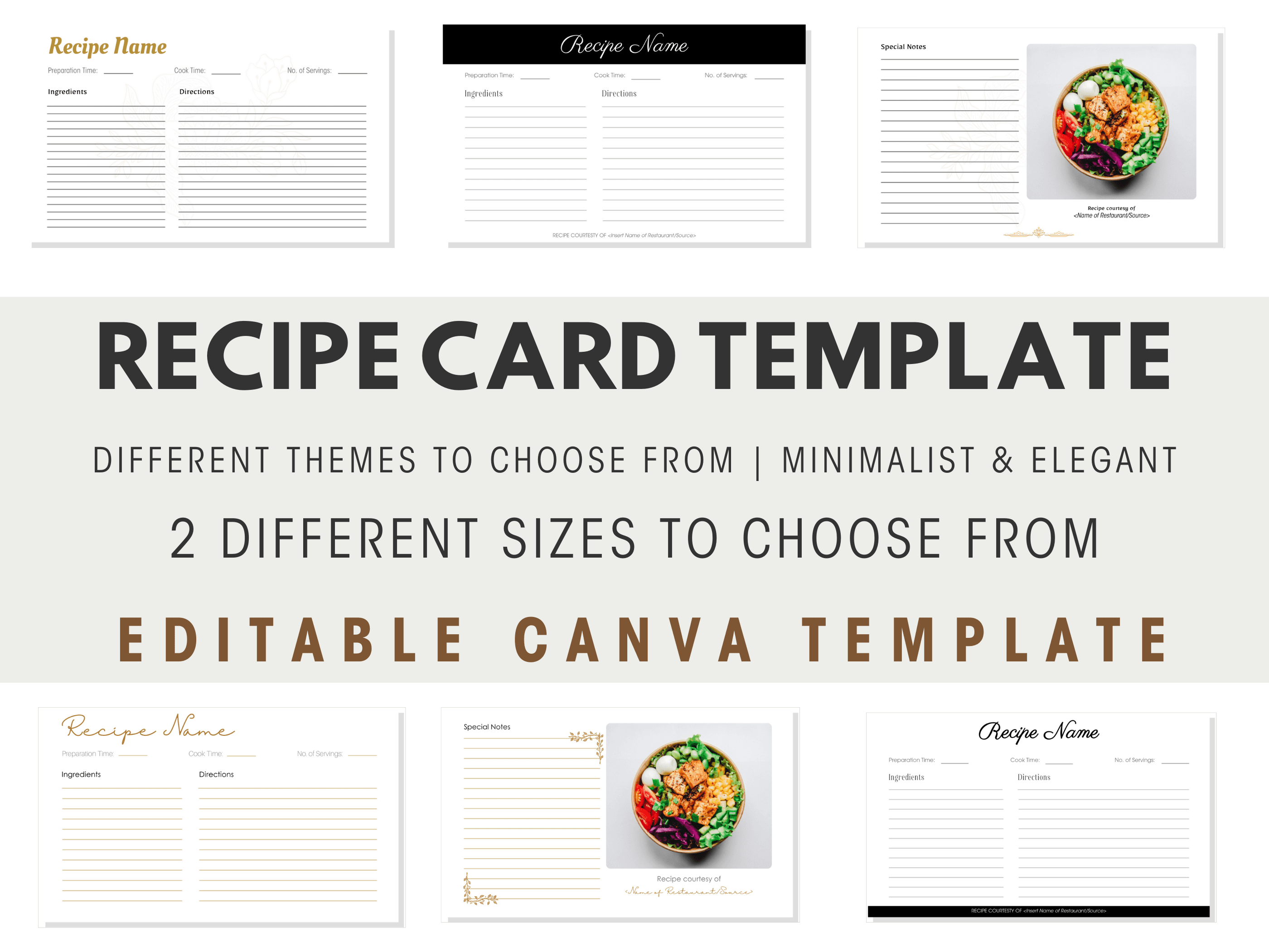 Printable Recipe Cards Fillable Recipe Cards Printables Free Recipe