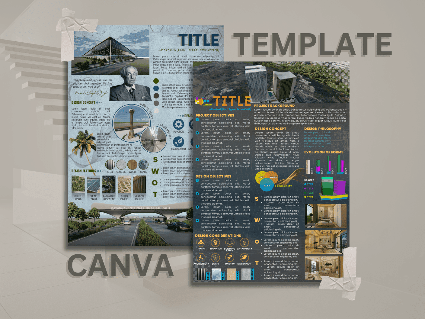 Architecture Board Layouts Design A Professional Architecture