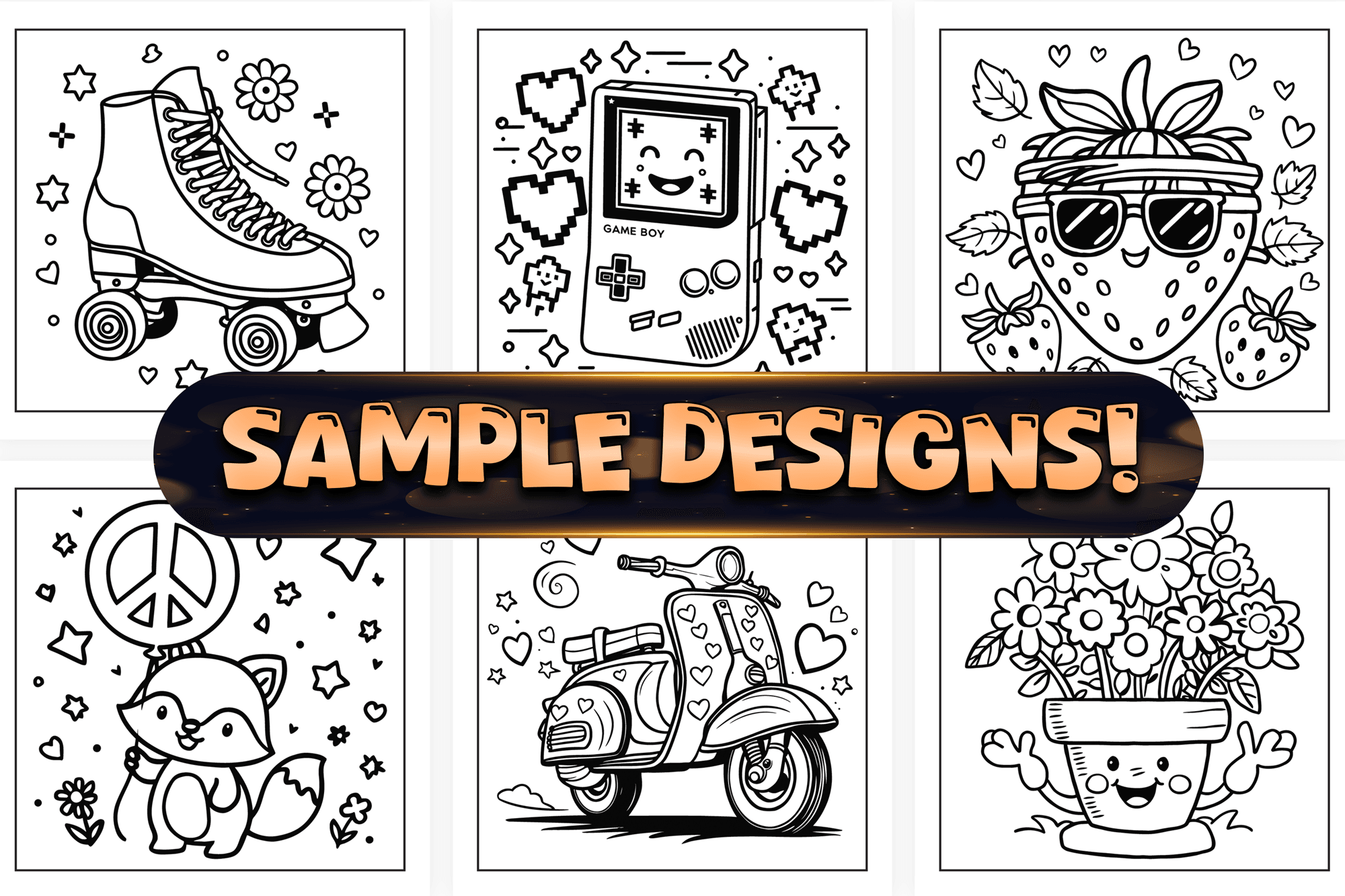 Game Boy Coloring Pages Totally 90s Printable Coloring Page For Adults