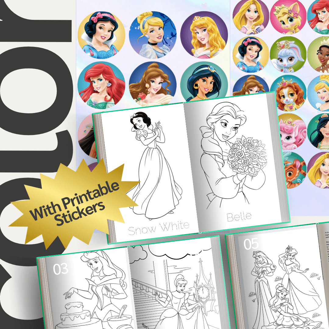 Disney Princess Pictures To Print