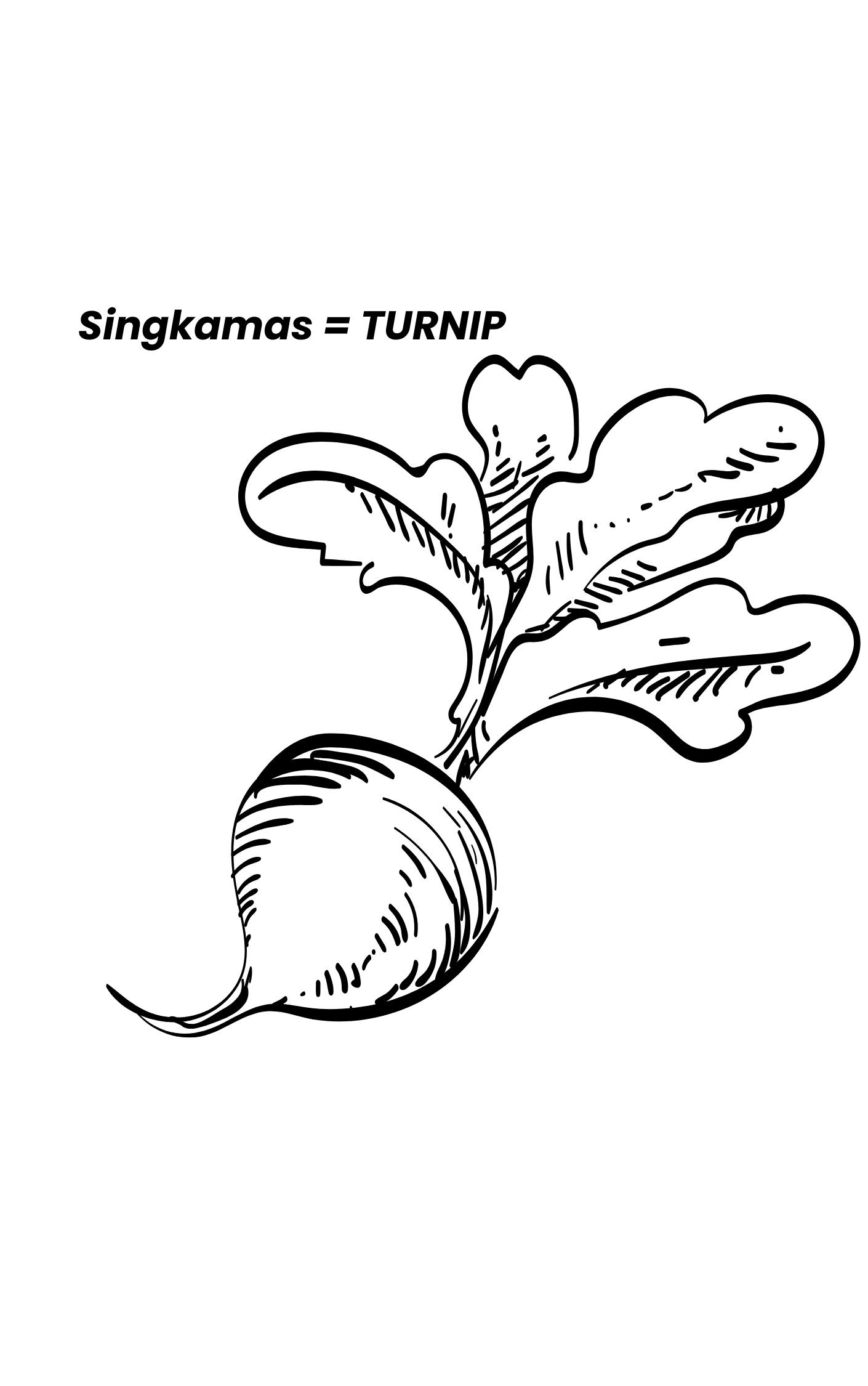 Bahay Kubo Vegetables Coloring Nipa Hut Sketch At PaintingValley.com