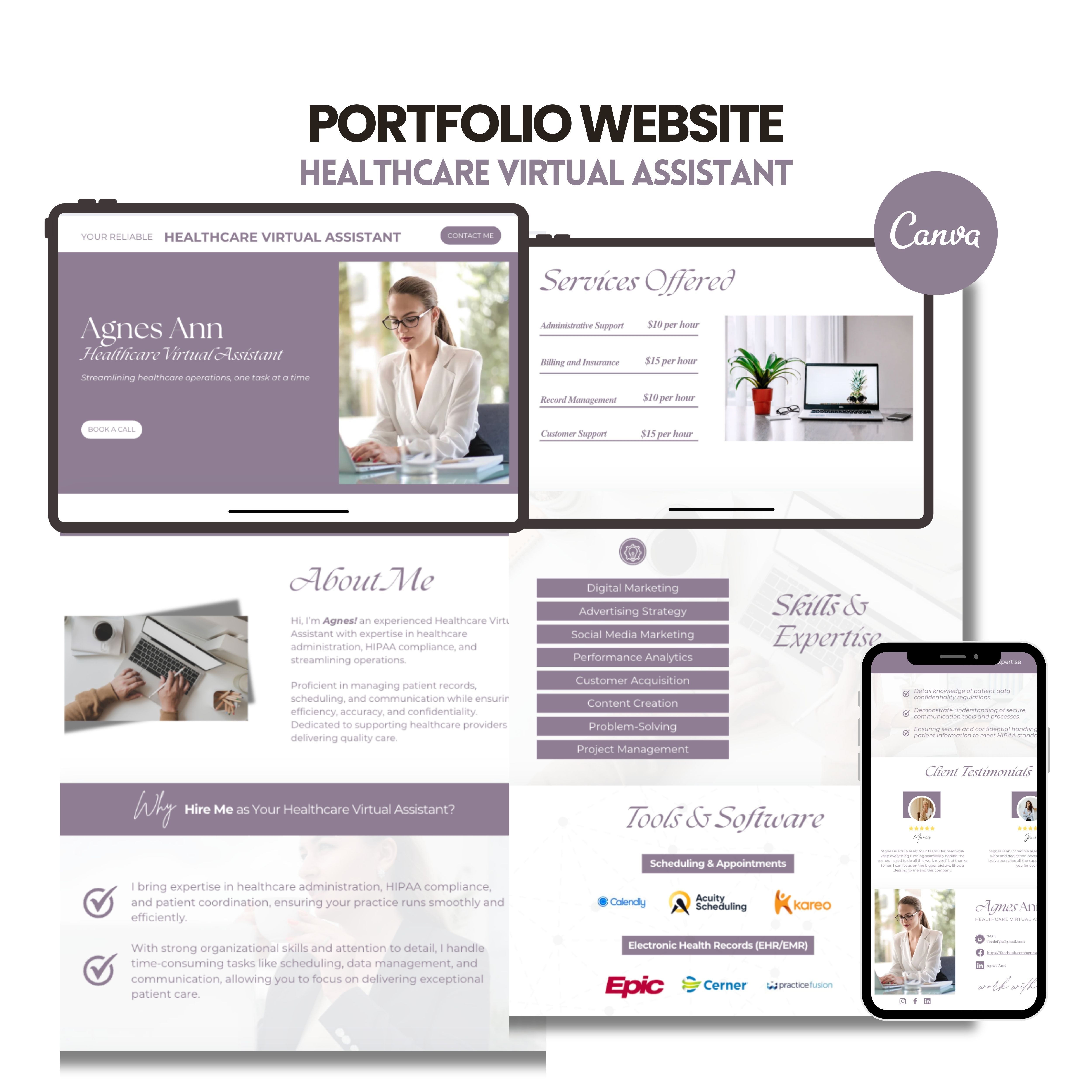 Medical Portfolio Layout Examples Portfolio – Styles Printing