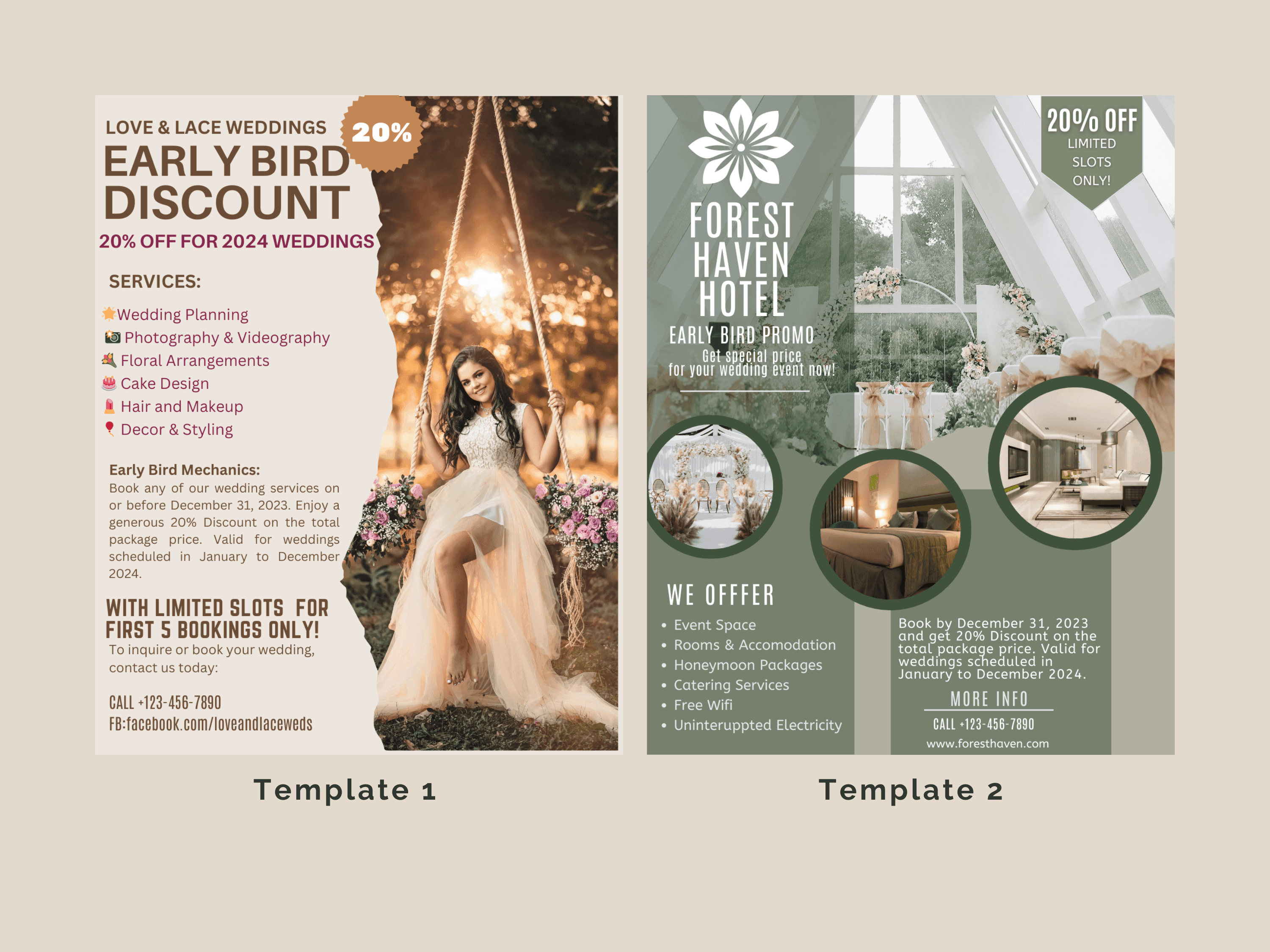 Sample Wedding Event Page Facebook Wedding Venue Websites, Paid Search