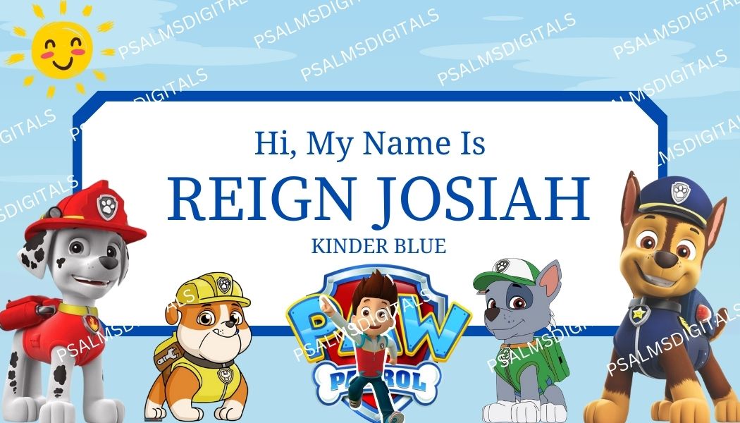 Paw Patrol Images With Names - Infoupdate.org