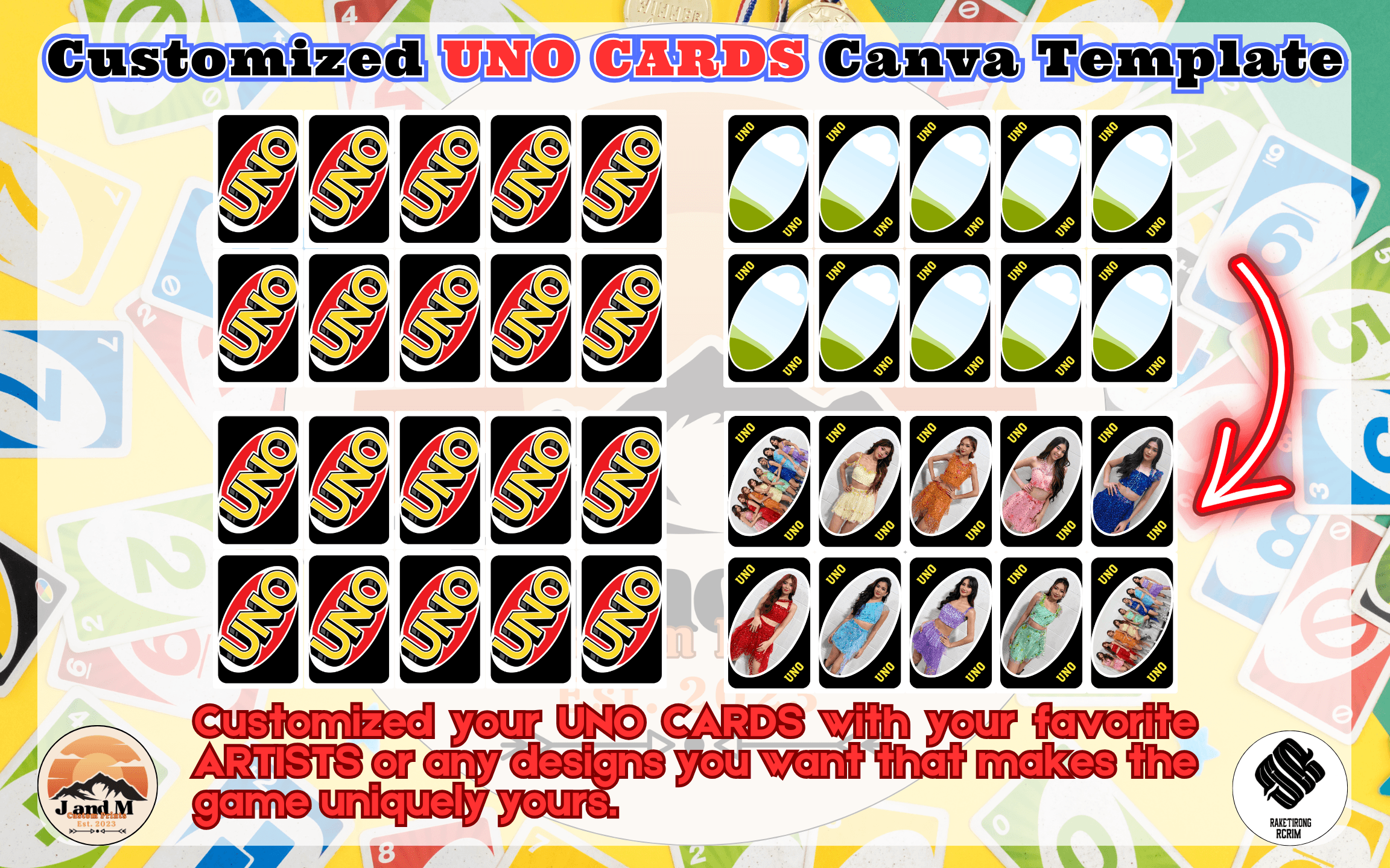 Uno Card Game Template