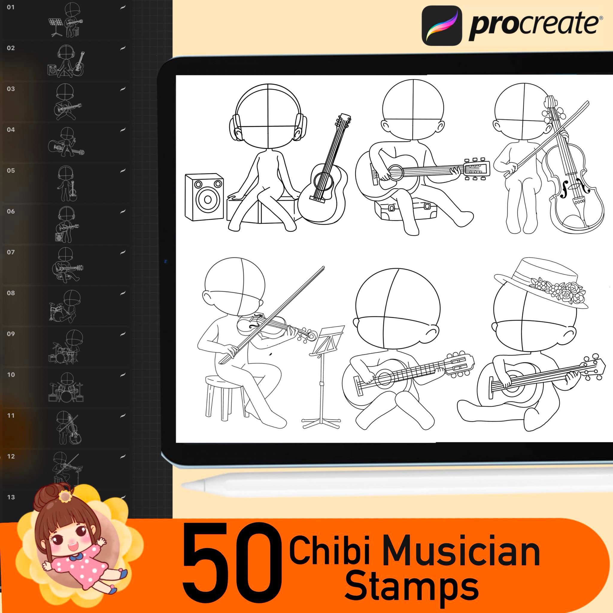 Musicien Chibi