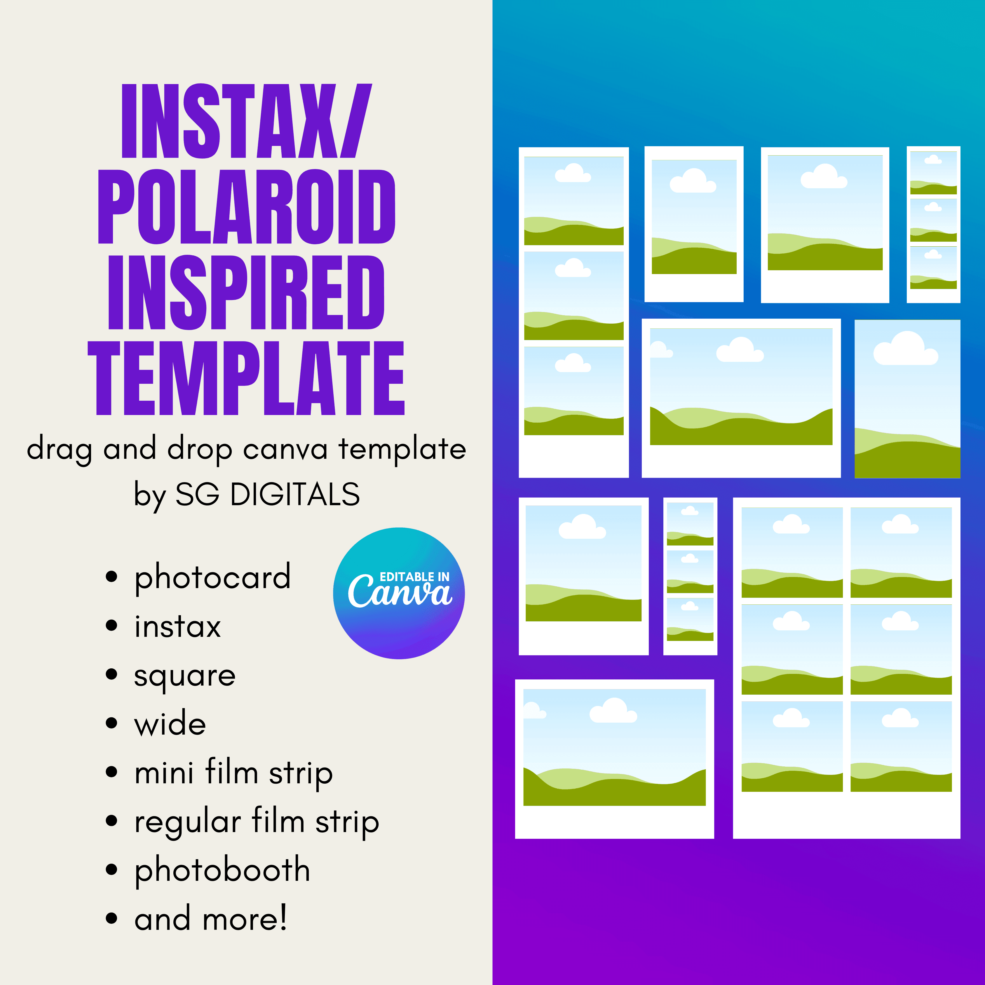Polaroid Frame Printable Pdf - Infoupdate.org