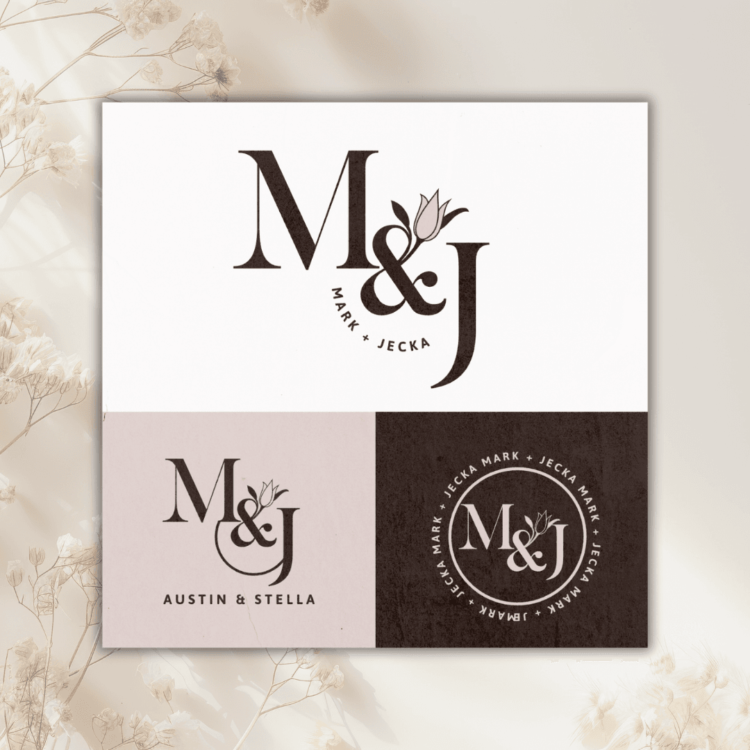 Wedding monogram logo 60 photos - Vianawedding.com