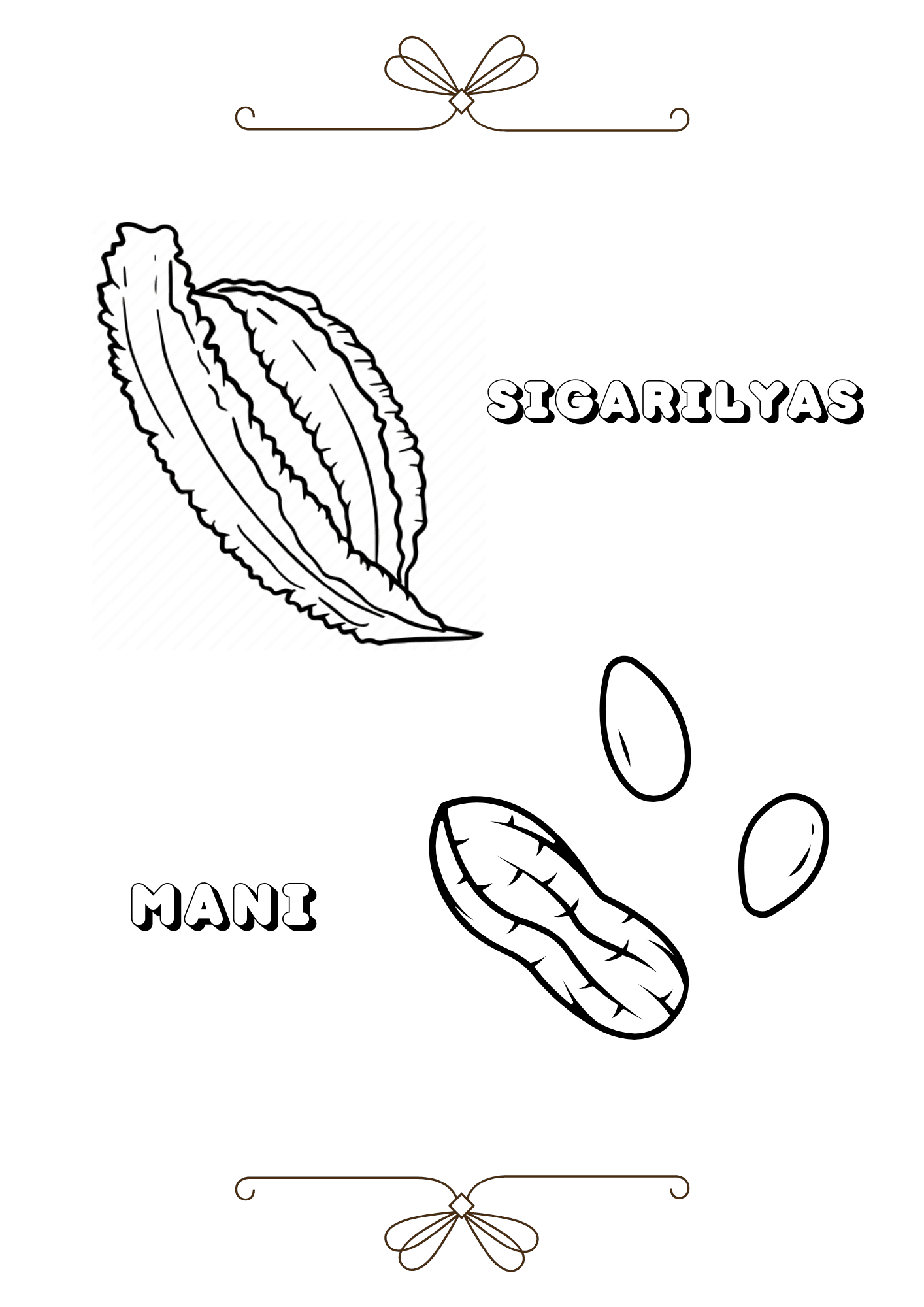 Bahay Kubo Philippines Filipino Coloring Pages Hut Nipa Clipart Drawing ...