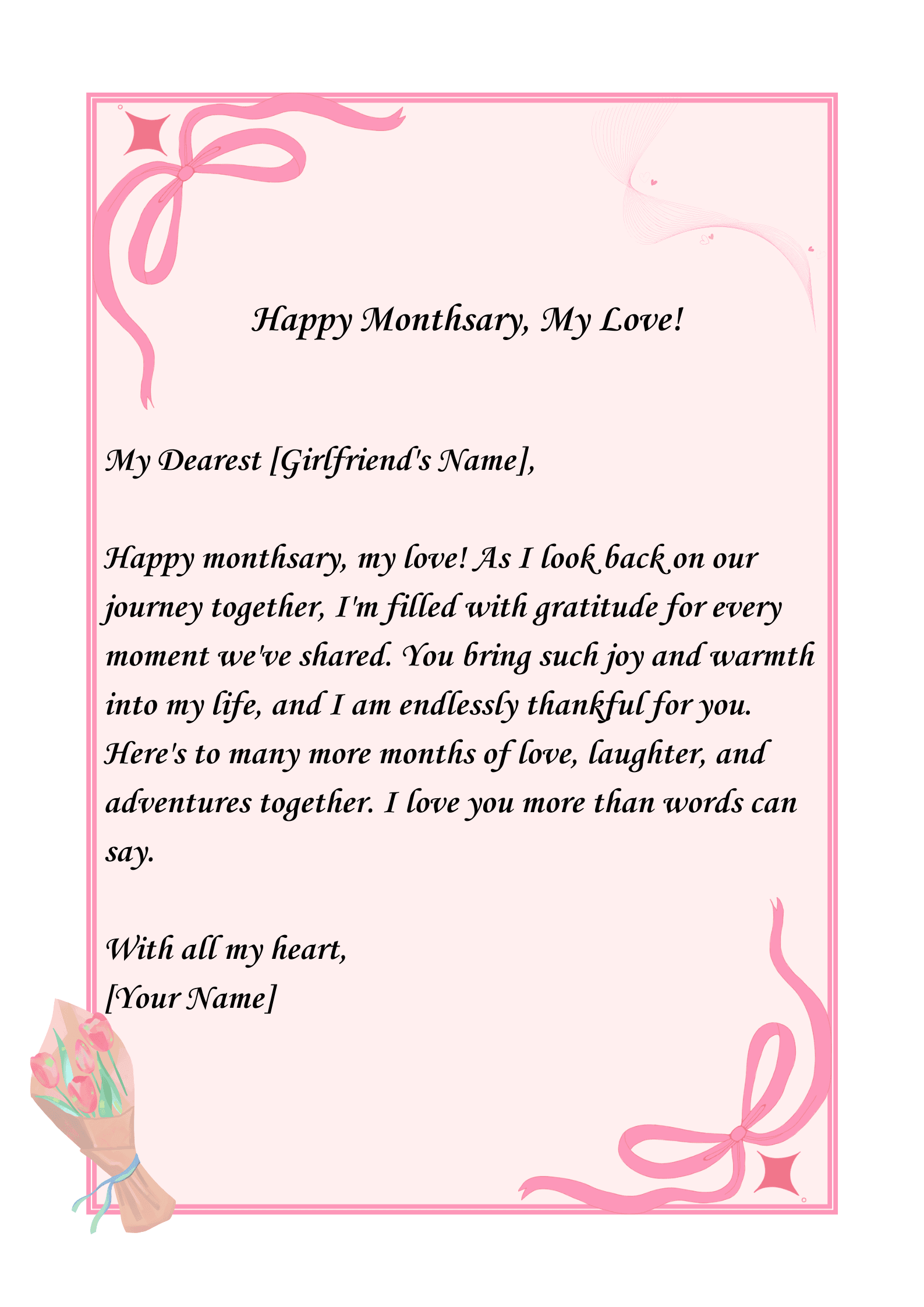 Monthsary Message 1st Monthsary Novel (message) 💕 | Jooooaaaann