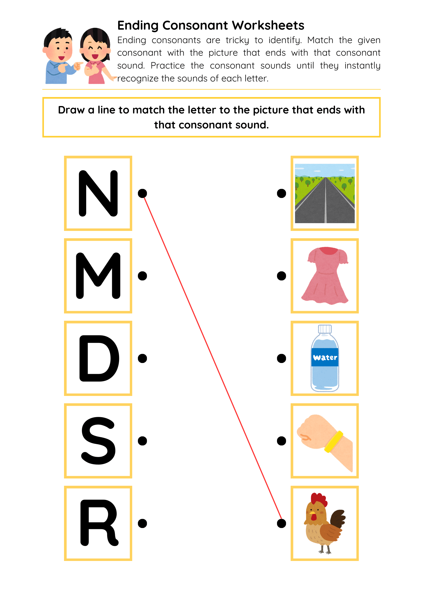 Consonant Worksheets Consonants And Vowels Worksheets And Exercises