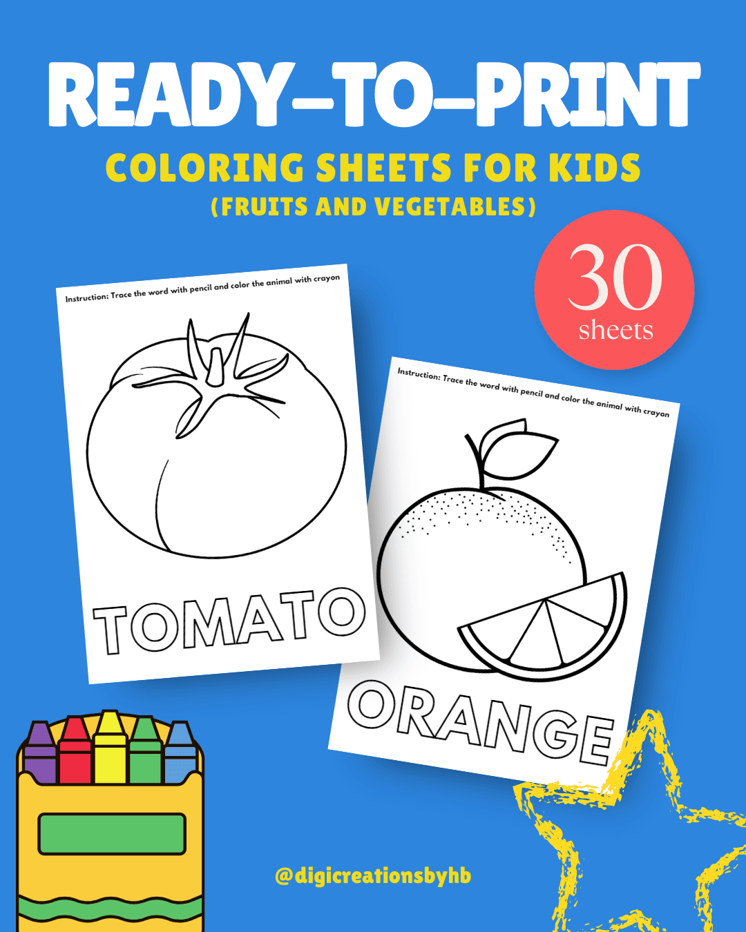 Fruits And Vegetables Coloring Pages Print Vegetables Basket Coloring