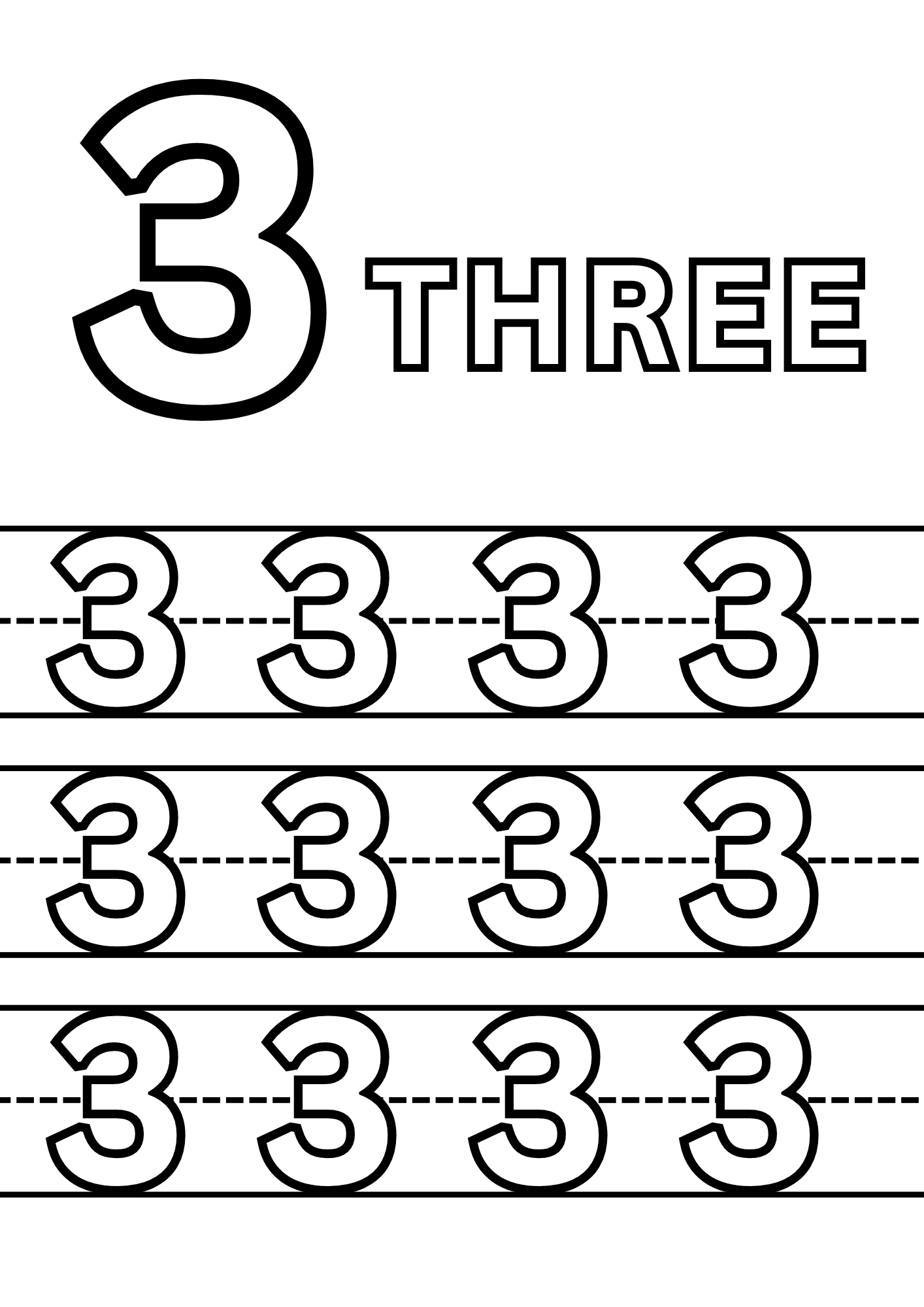 Printable Number Coloring Pages 1 10 Number Coloring Pages 1 10