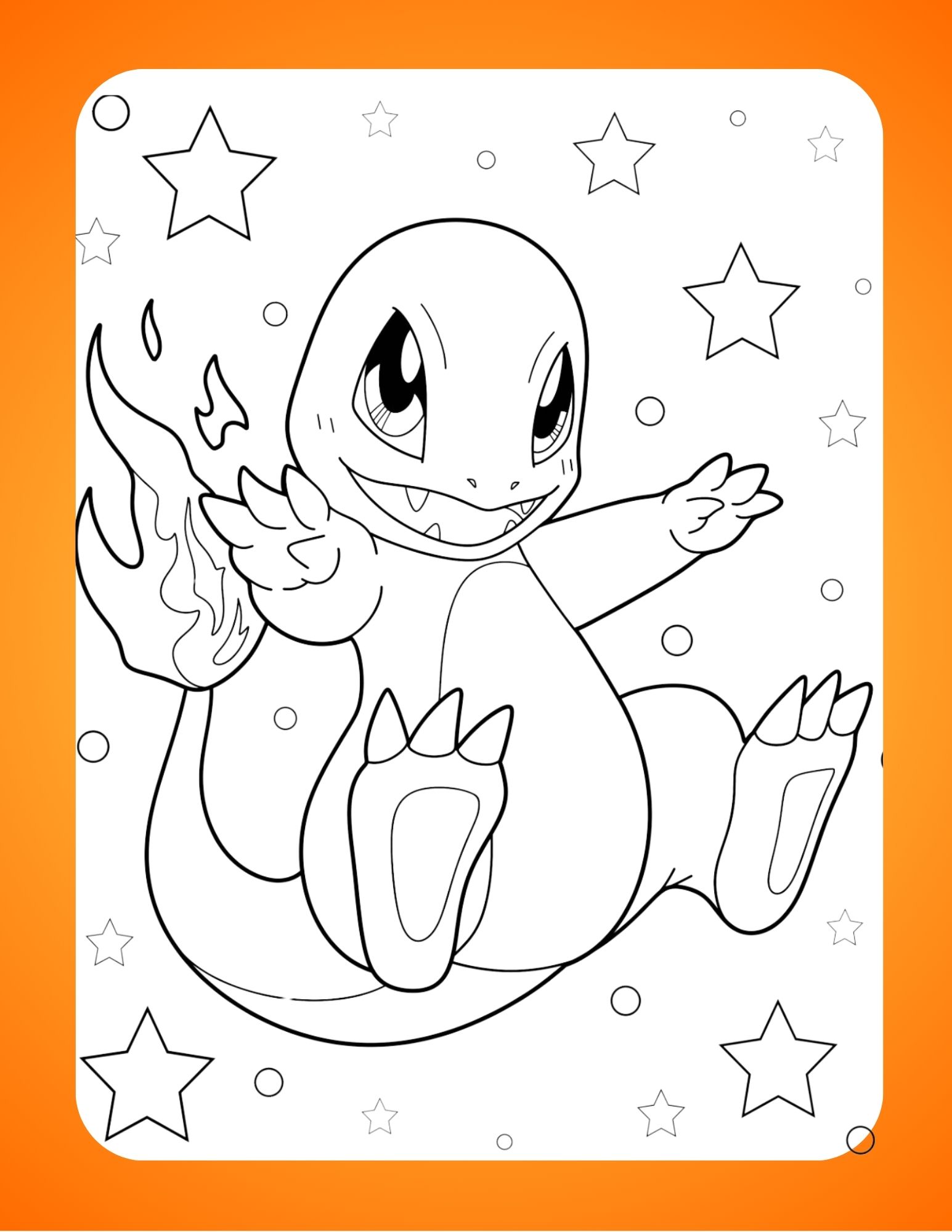 Pokemon Coloring Pages Charmander Coloring Book, Pokemon, 96 Pages,