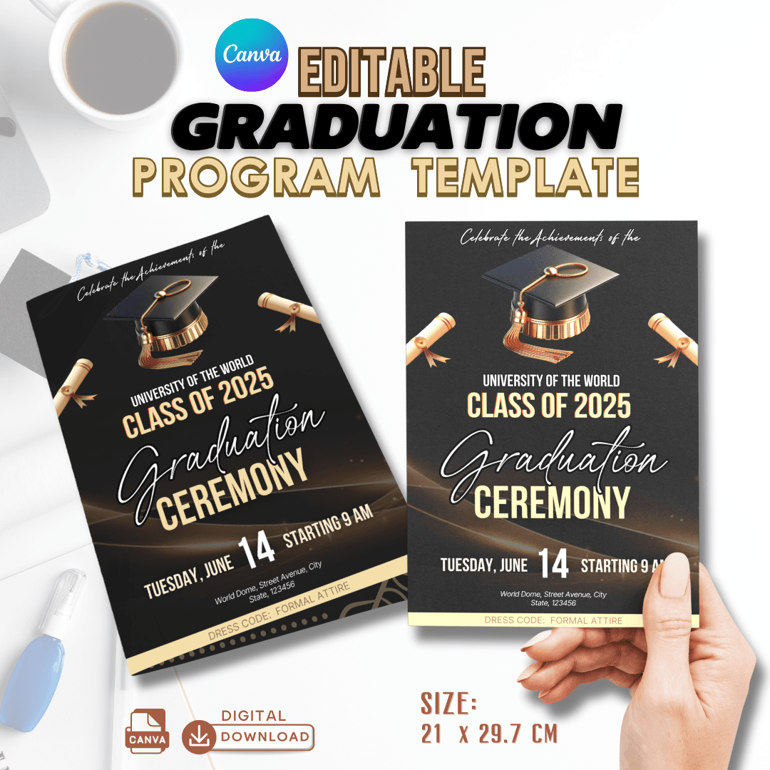 College Graduation Program Sample Templates Page 12 | Graduation