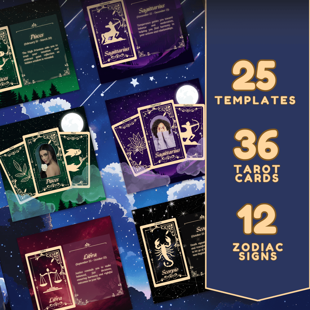 The zodiac signs tarot cards 60 photos - Astrologytoyou.com