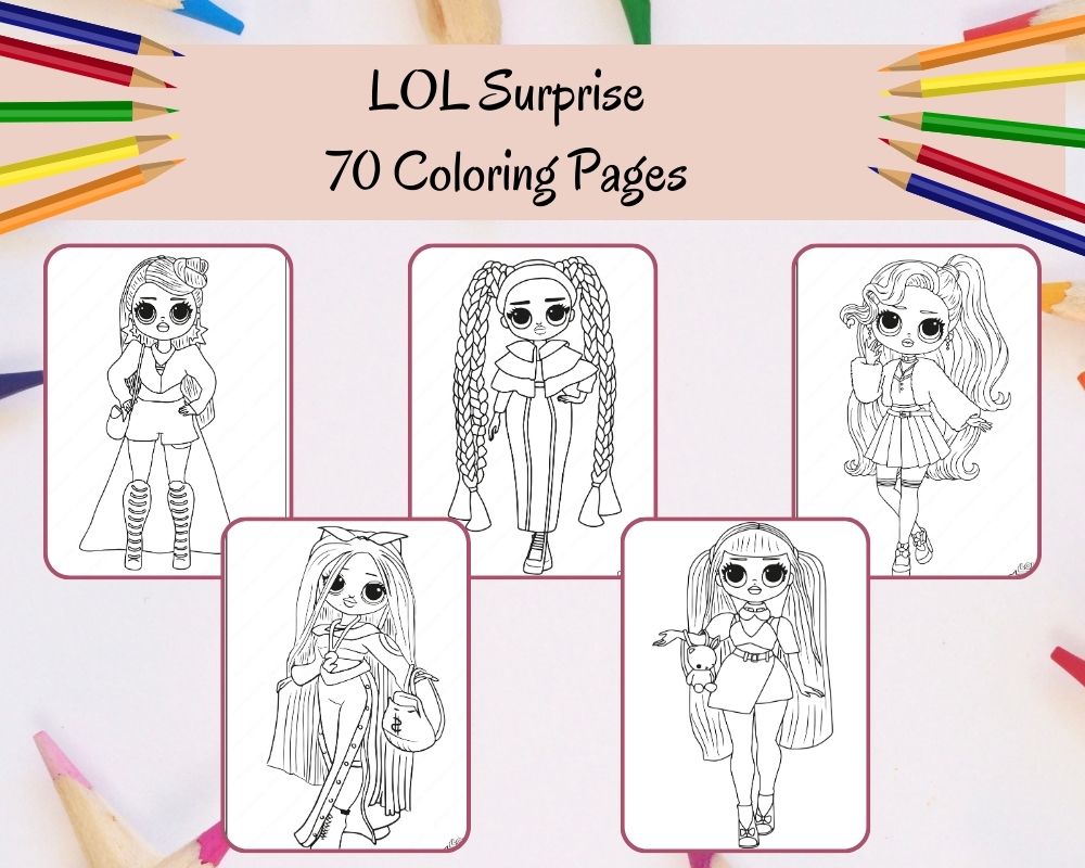 Lol Surprise Coloring Pages Doll Princess Pdf - Infoupdate.org