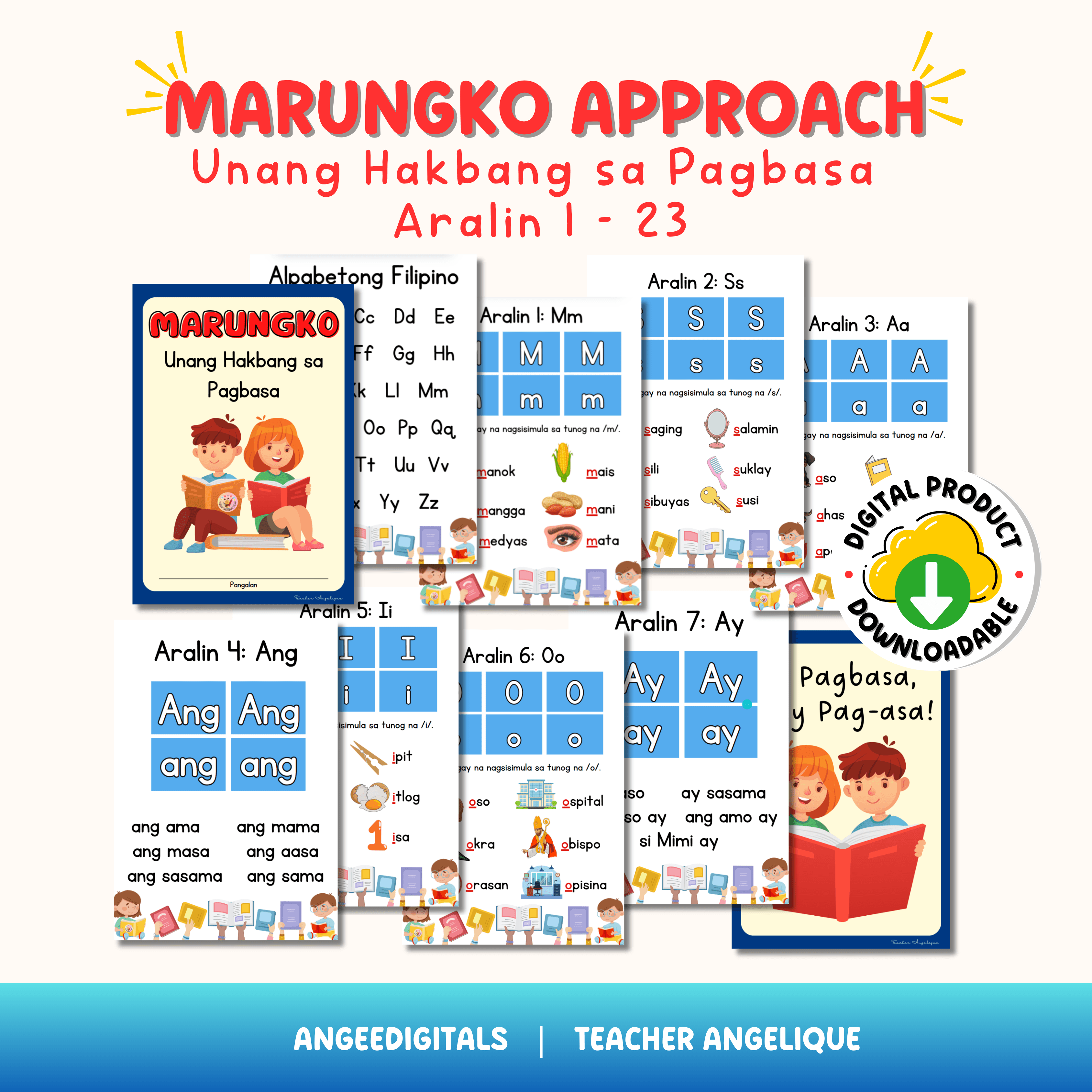 Teacher Fun Files Filipino Reading Materials For Kindergarten