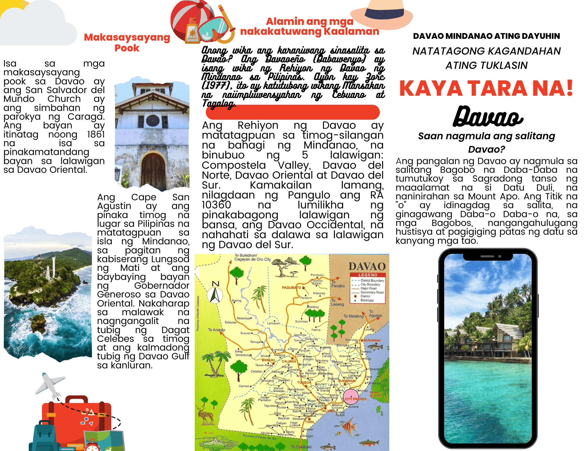 Travel Brochure Examples For Students Tagalog - Infoupdate.org