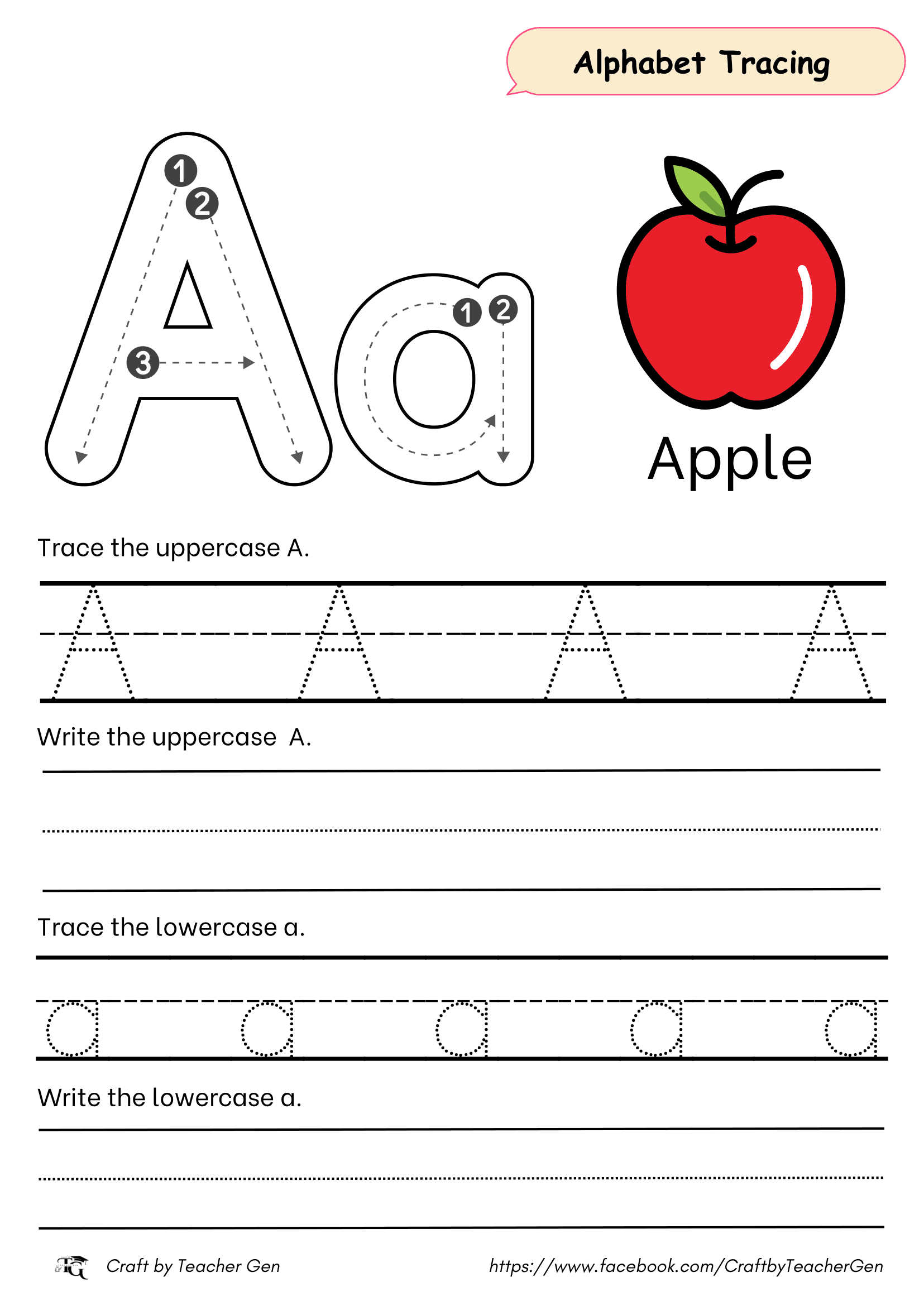 Free Lowercase Letter Tracing Worksheets The Filipino